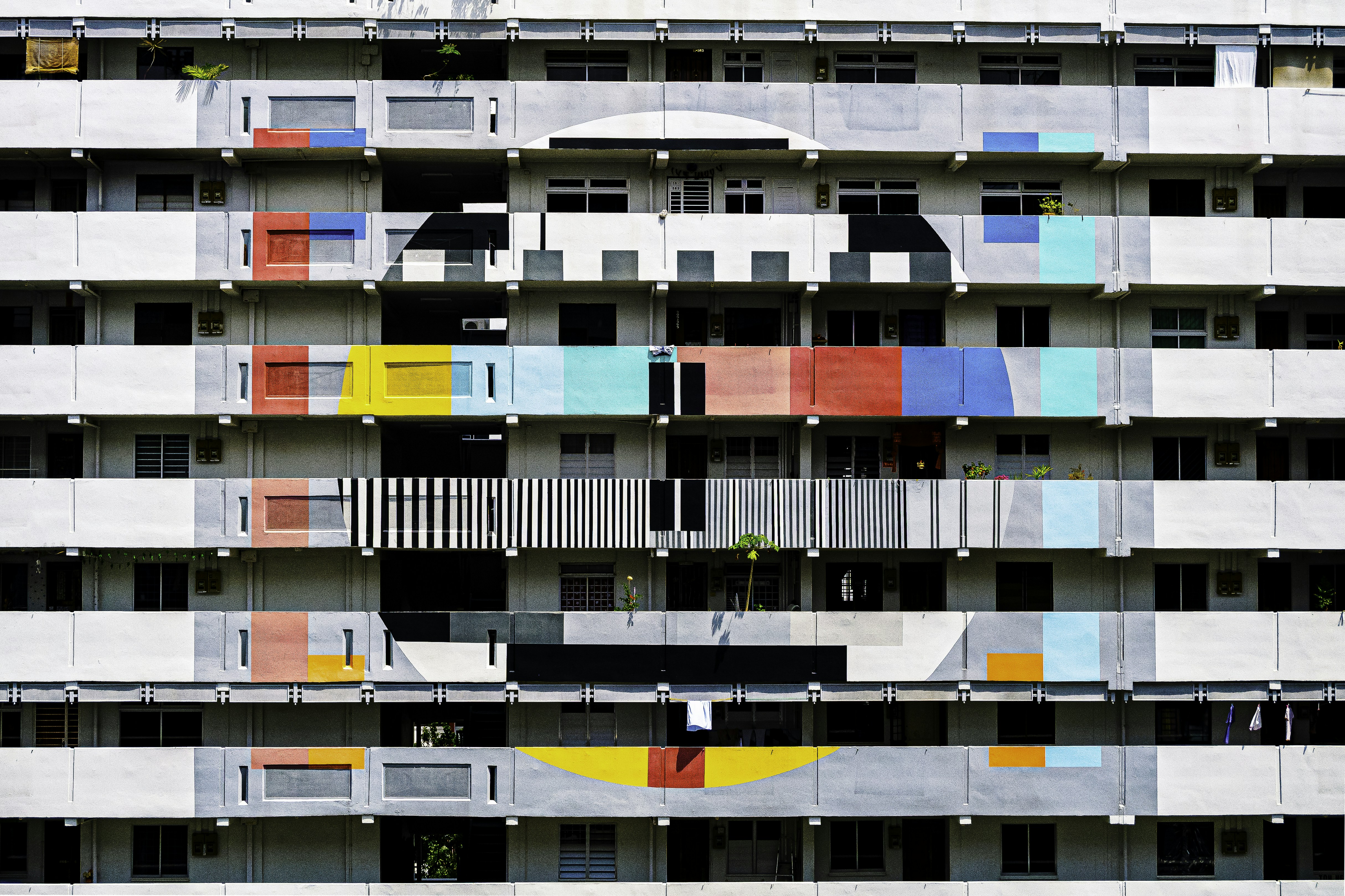 Multi color concrete building during daytime photo – Free Singapore ...