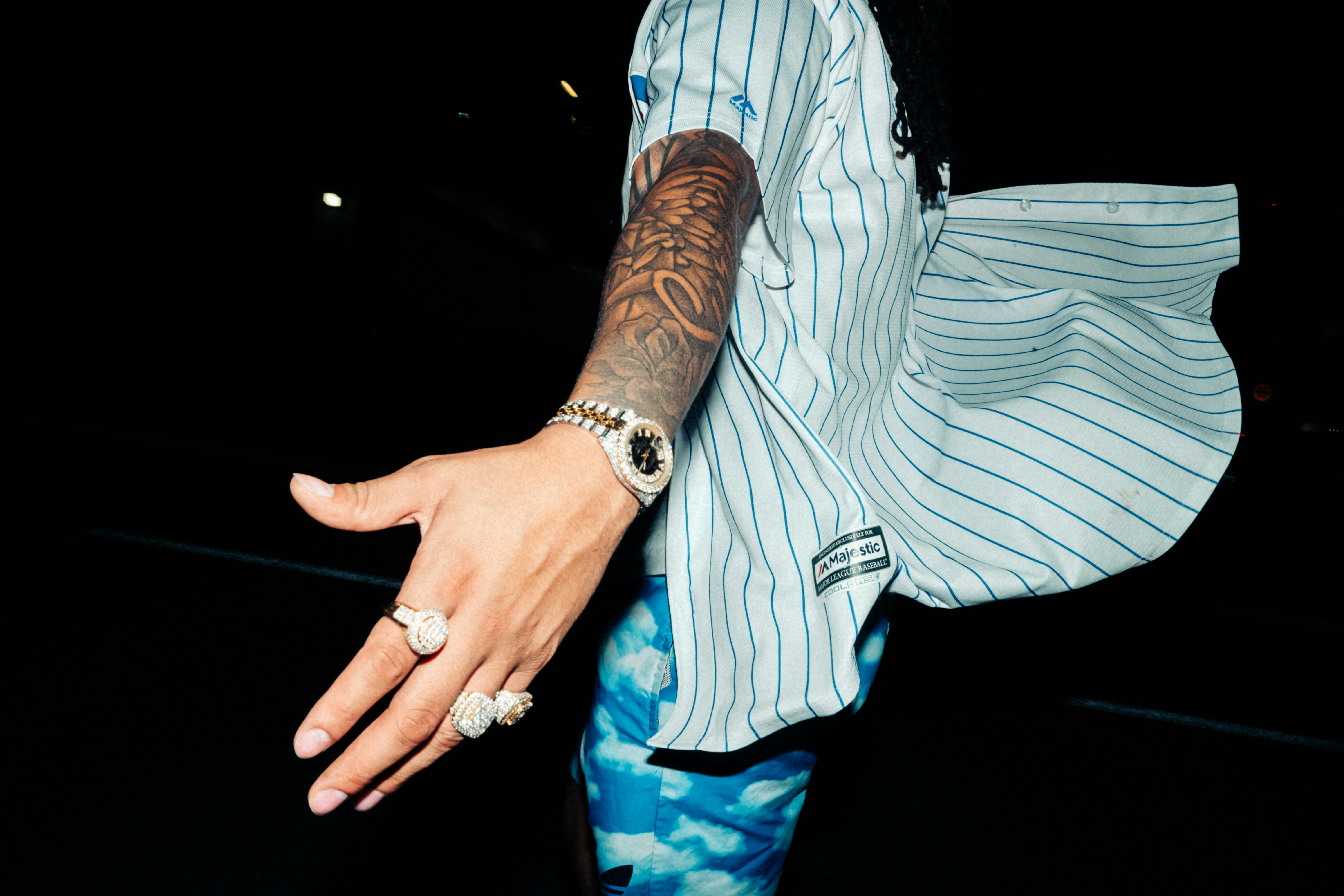 Tyga Hand Tattoo