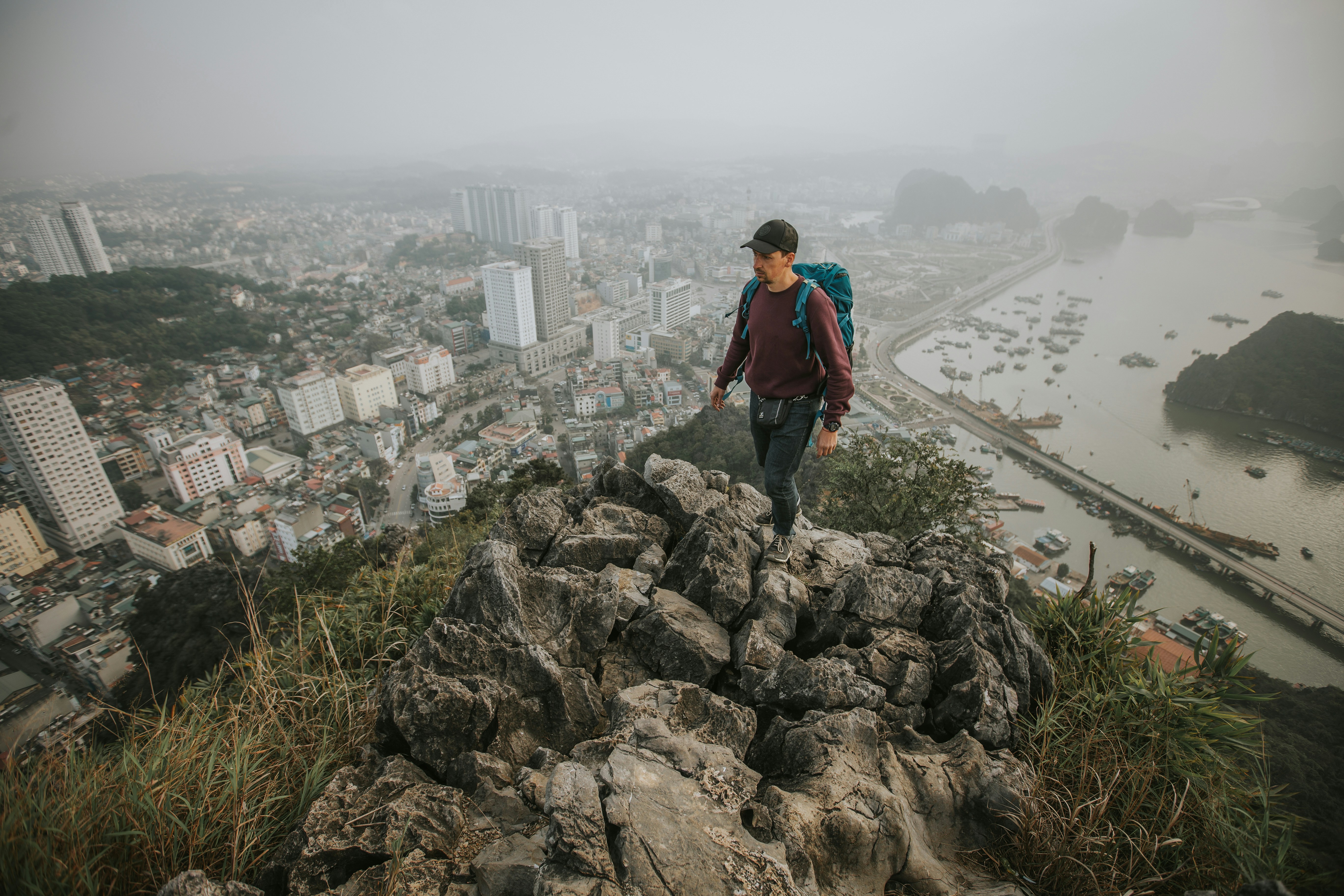 Ascending Heights: A Journey Above the Cityscape