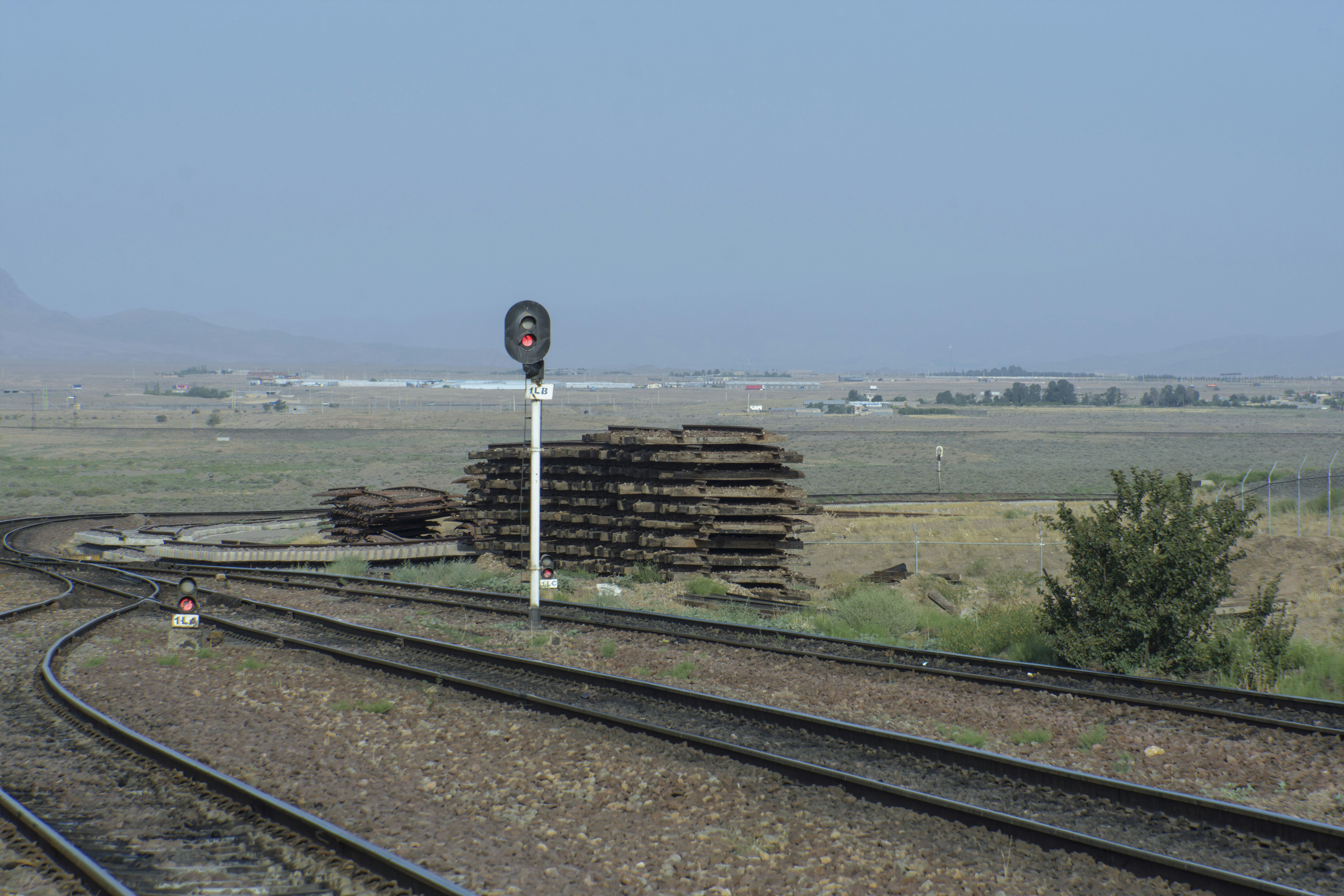 Rustic Rails Amidst Vast Landscapes
