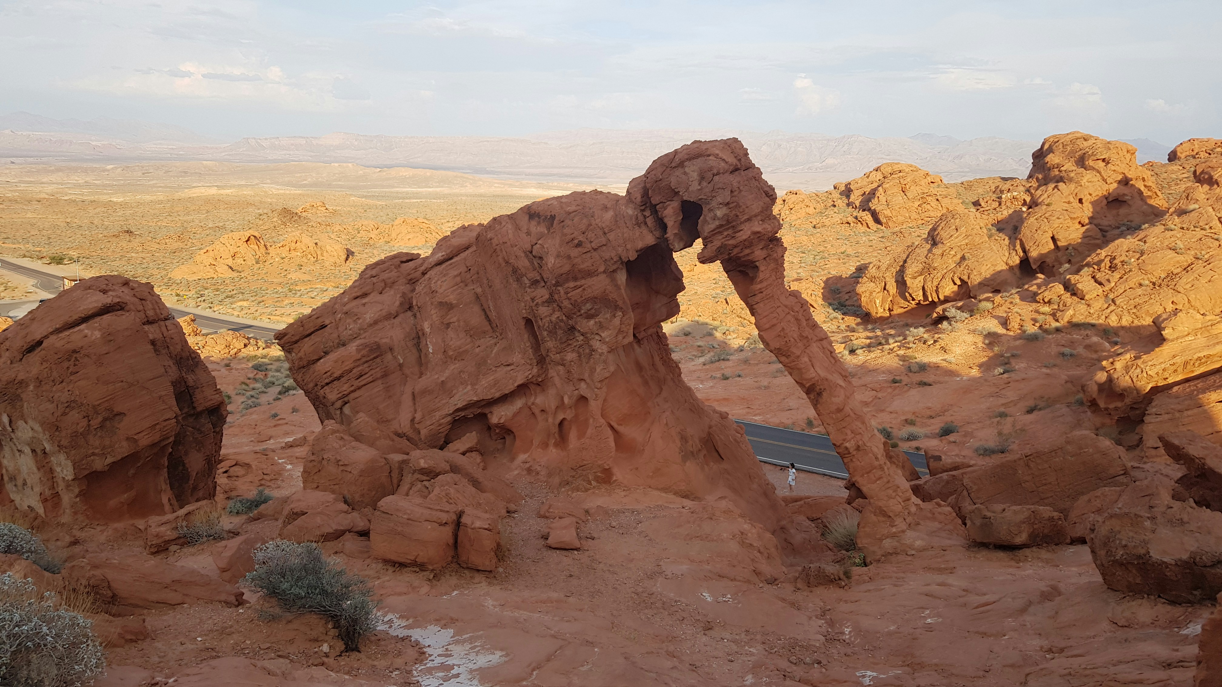 Stone Arch at Dawn: A Gateway in Red Rock