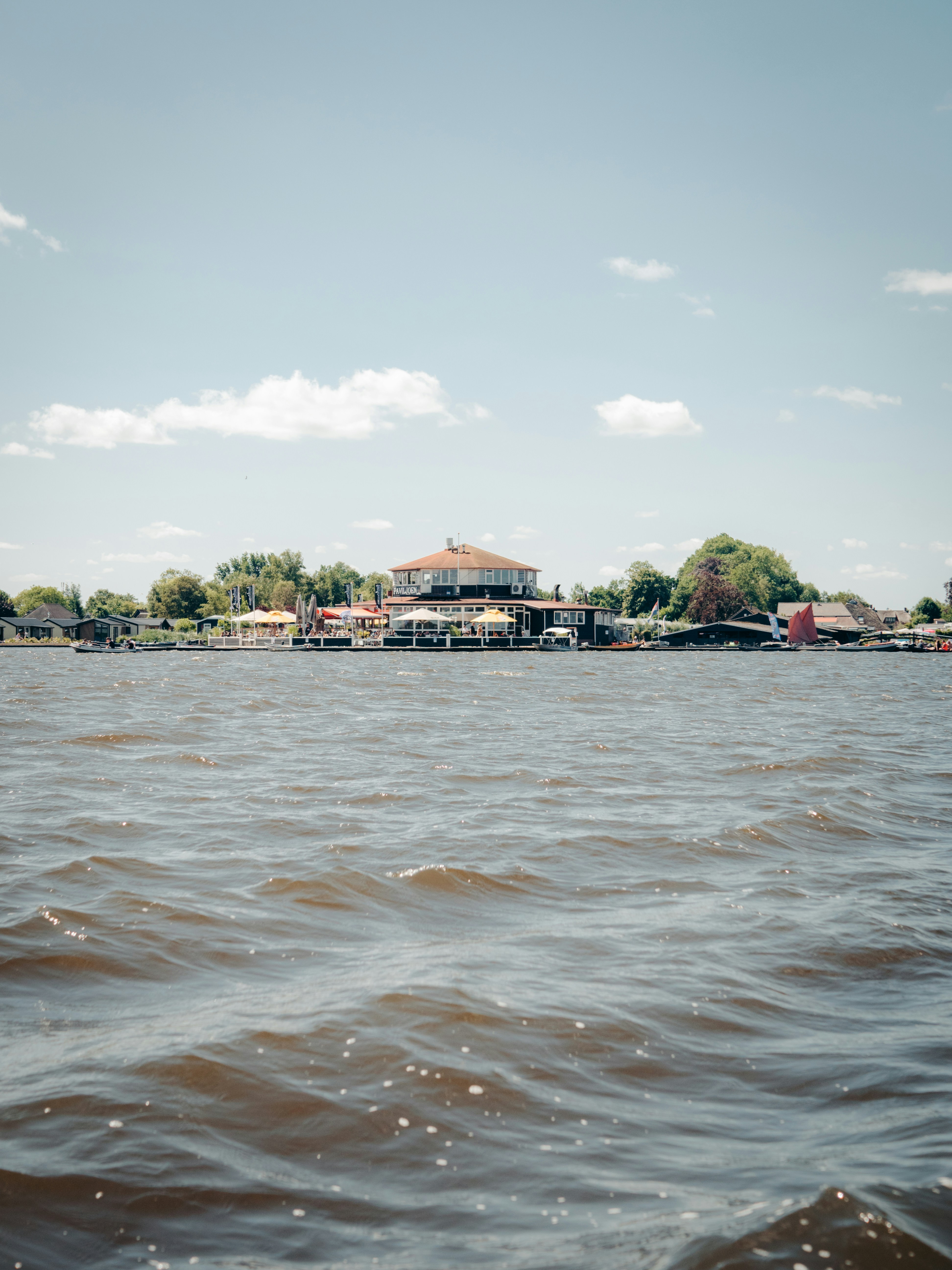 Waterfront Lodge Across the Rippling Bay