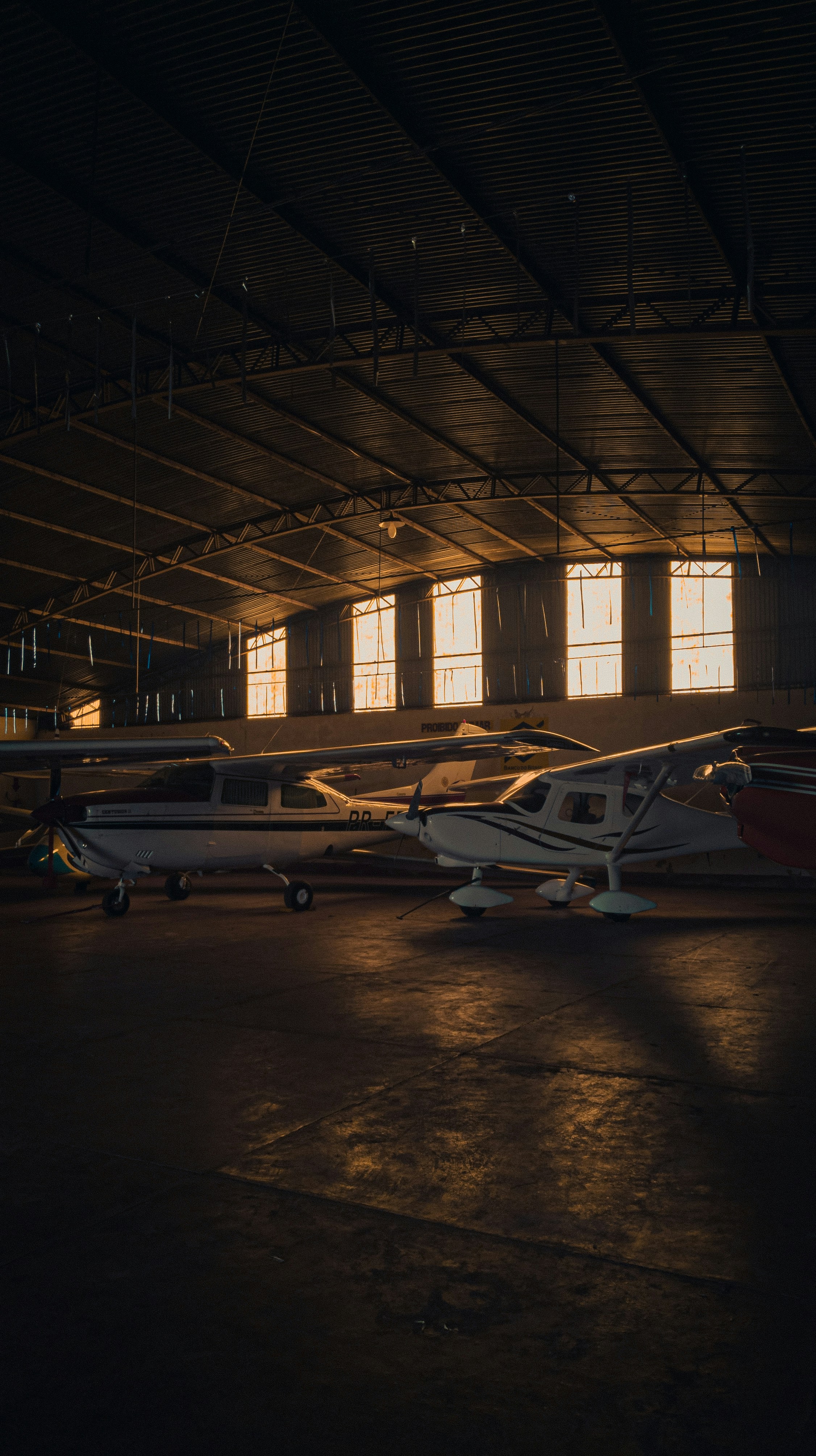 Whispers of Flight: A Quiet Hangar Retreat