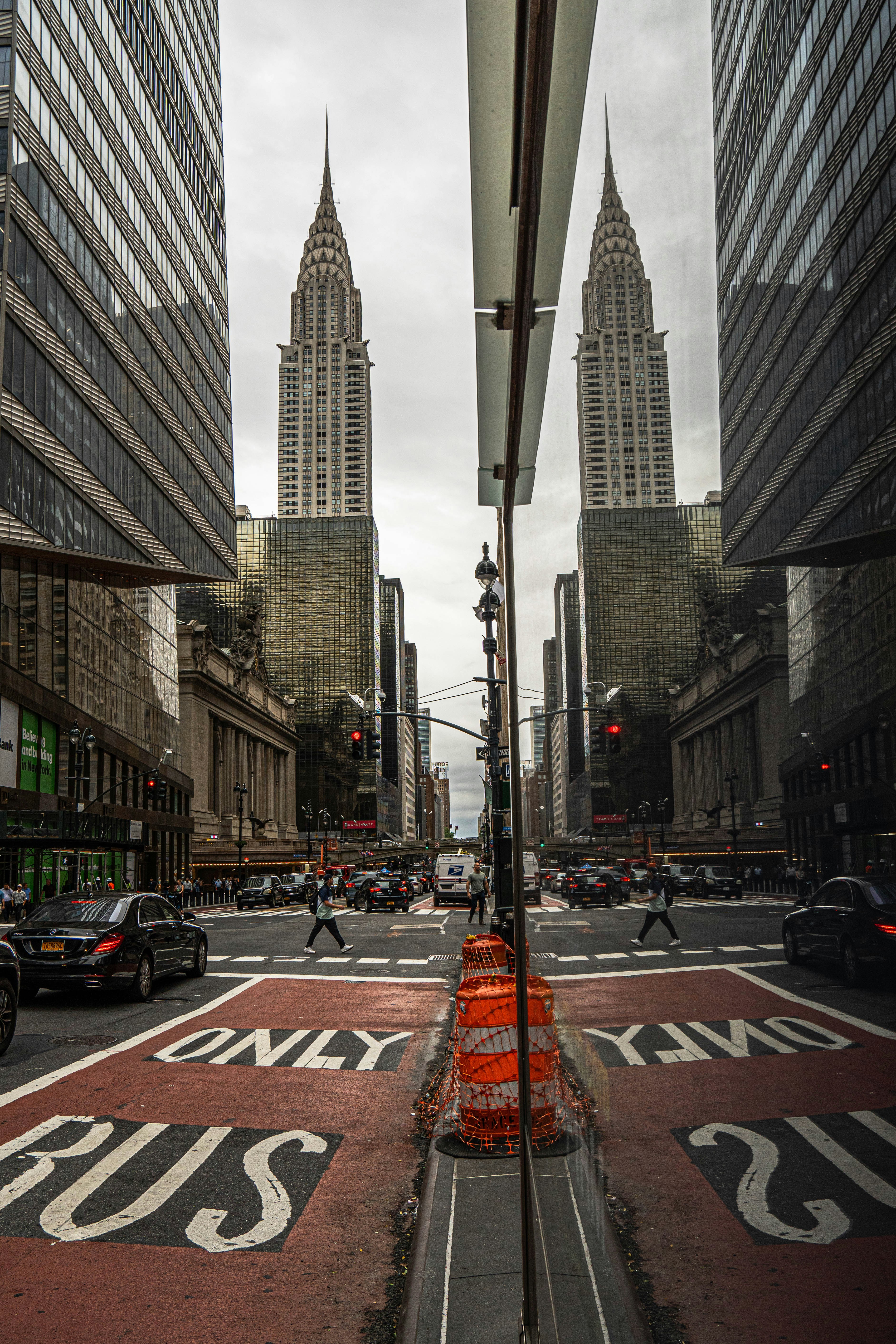 City Street Background Daytime