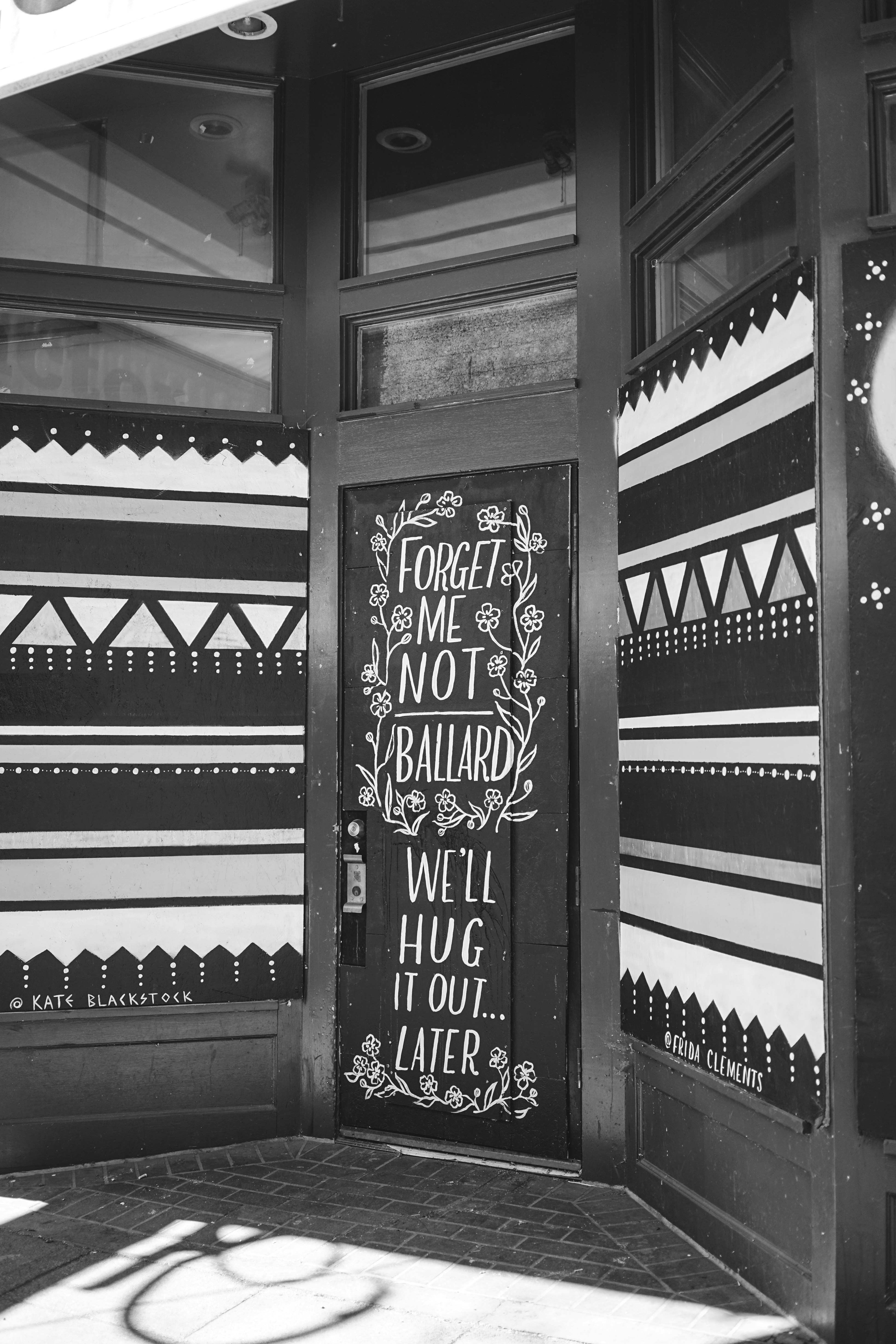 Doorway to Message: Forget Me Not Ballard