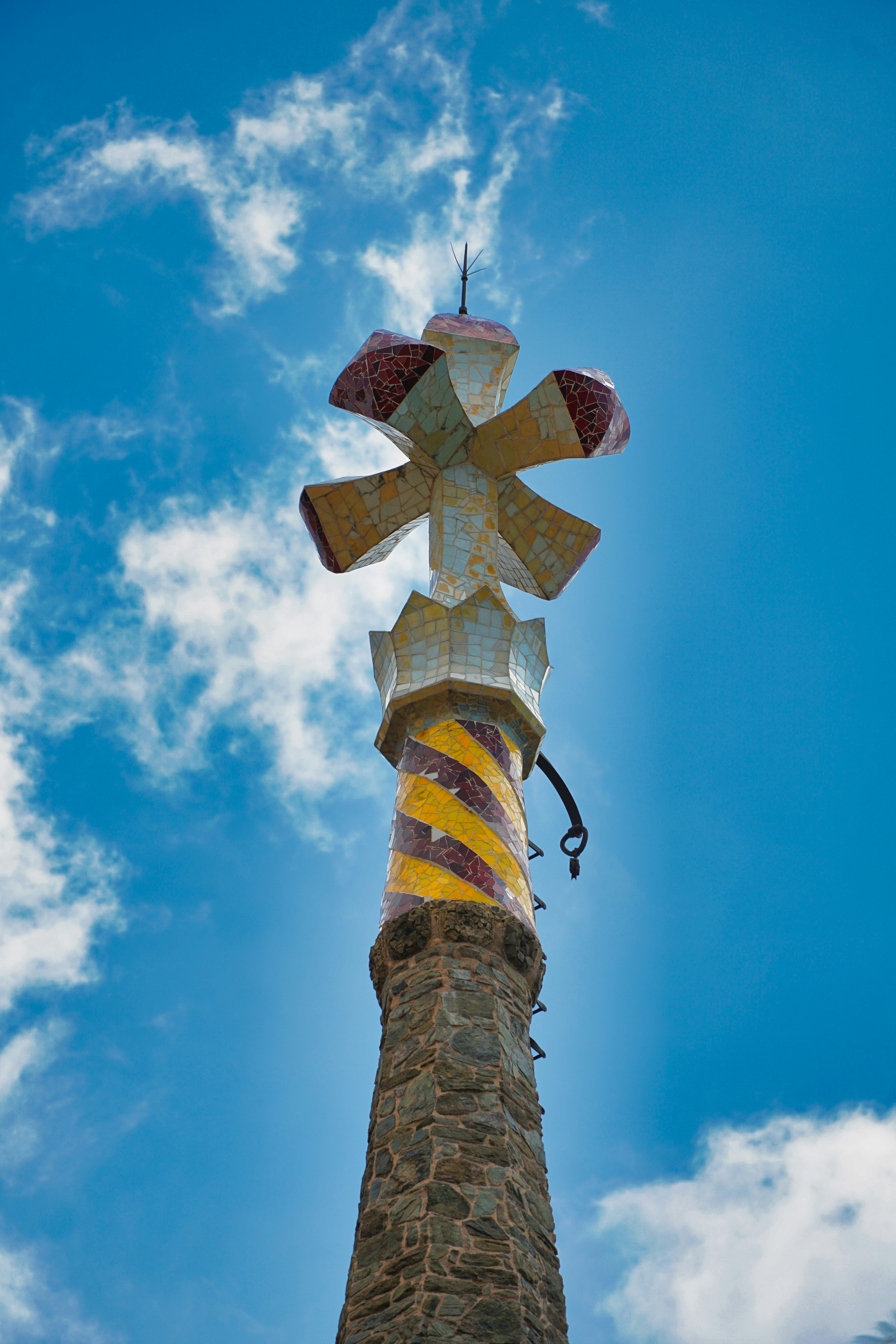 White and red cross under blue sky during daytime photo – Free Torre ...