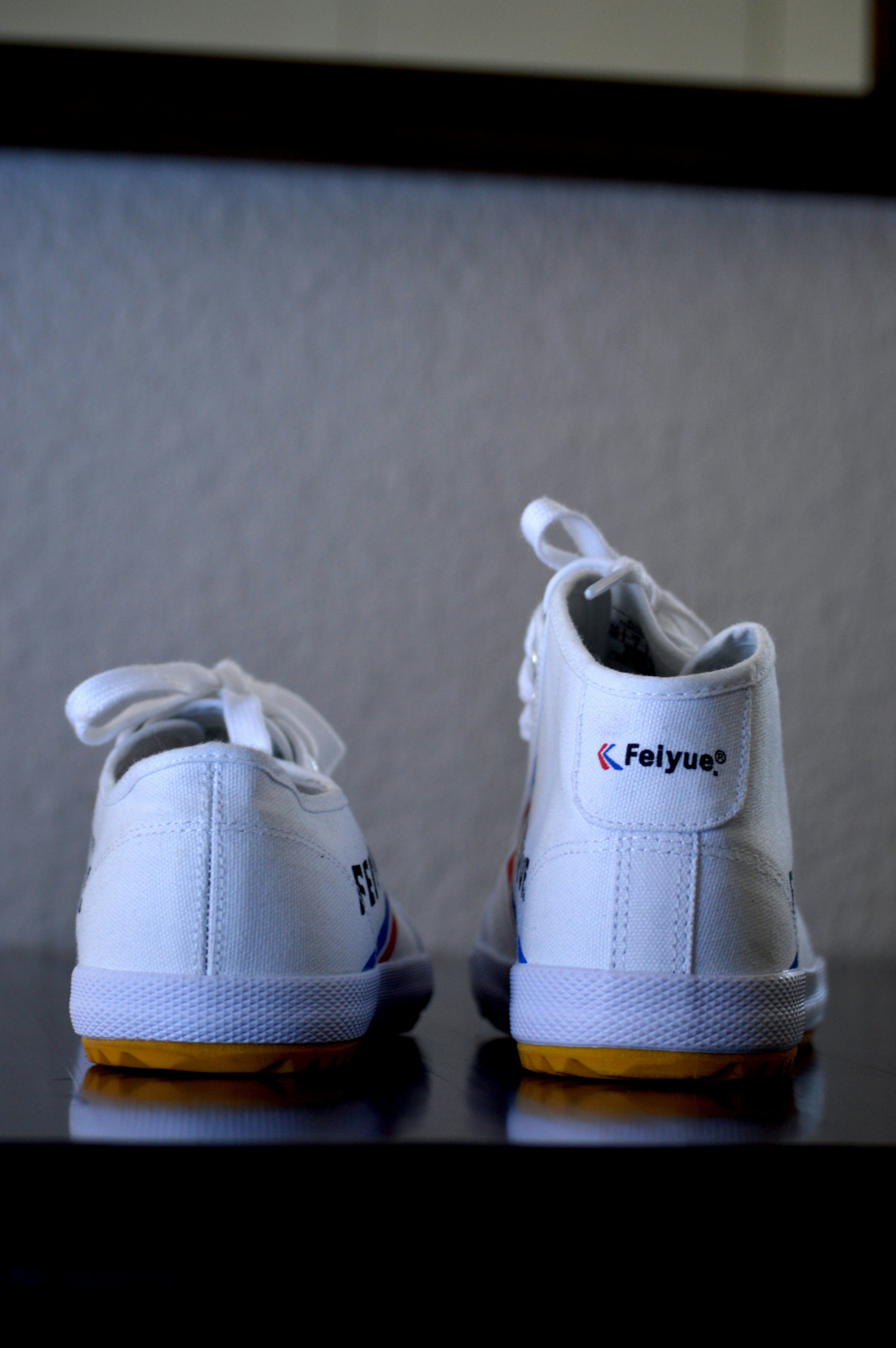 Feiyue Shoes. Minimalist training shoes. Product photography