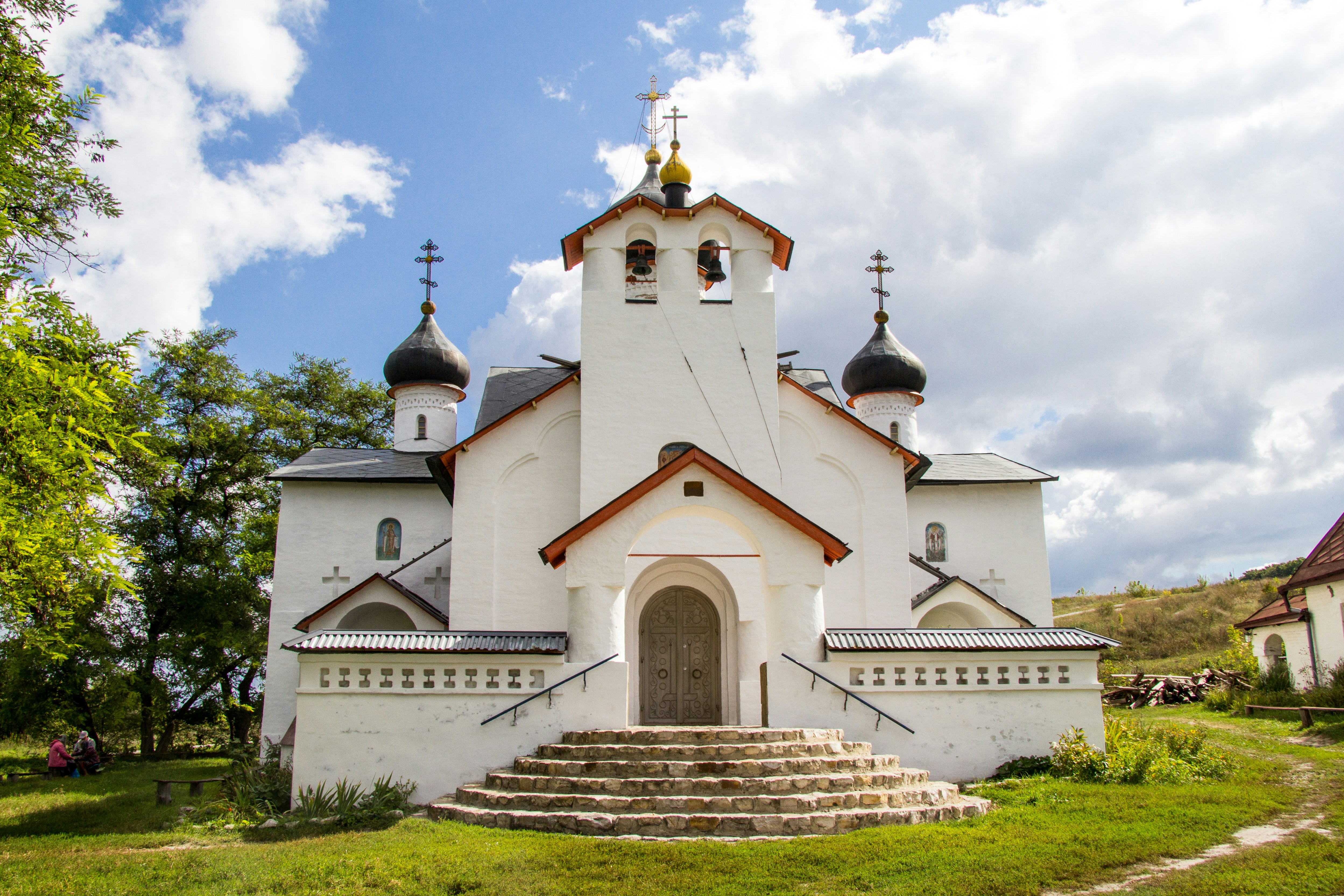 White and brown church under blue sky during daytime photo – Free ...