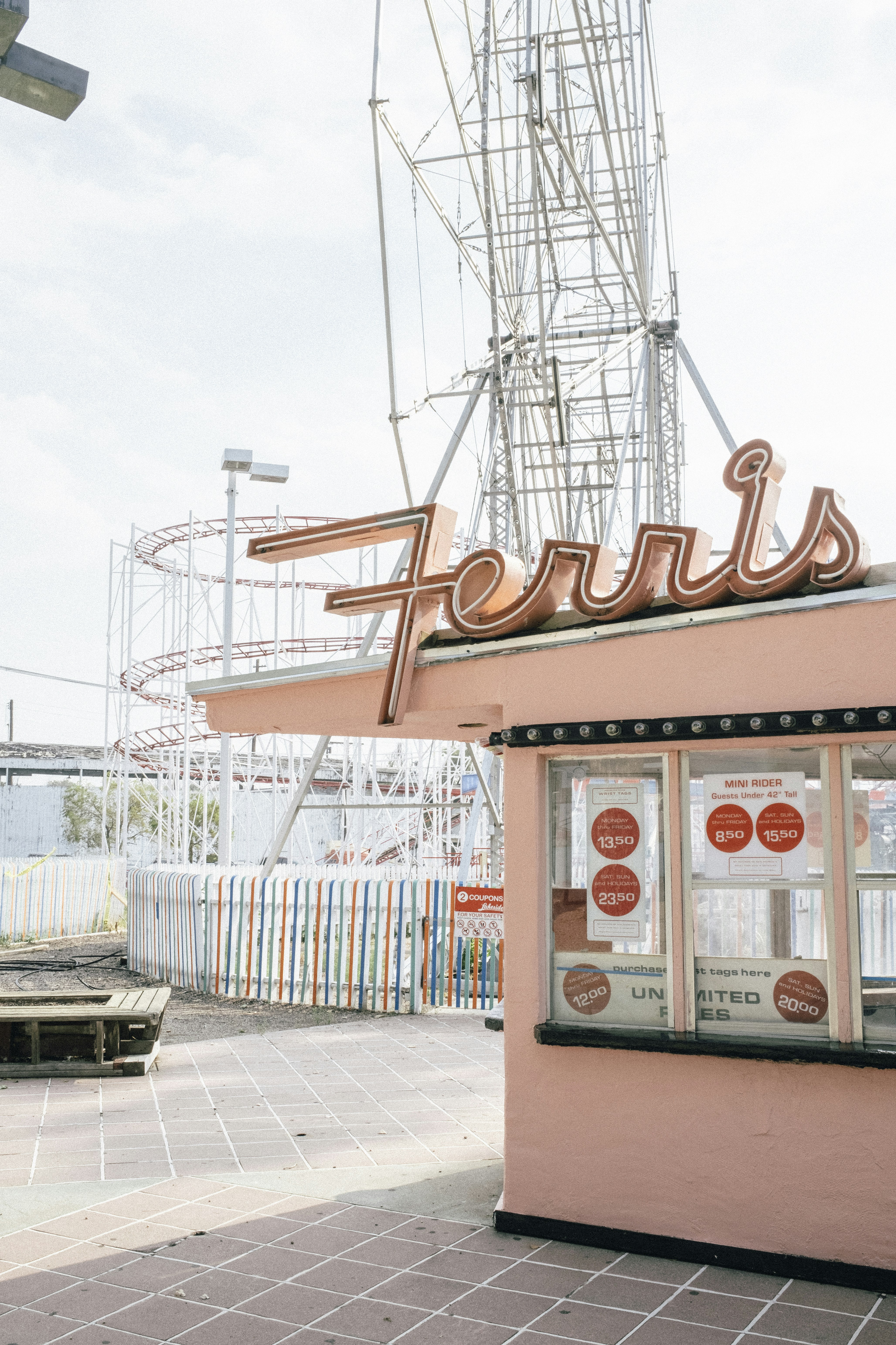 Neon Fairs and a Silent Ferris Wheel