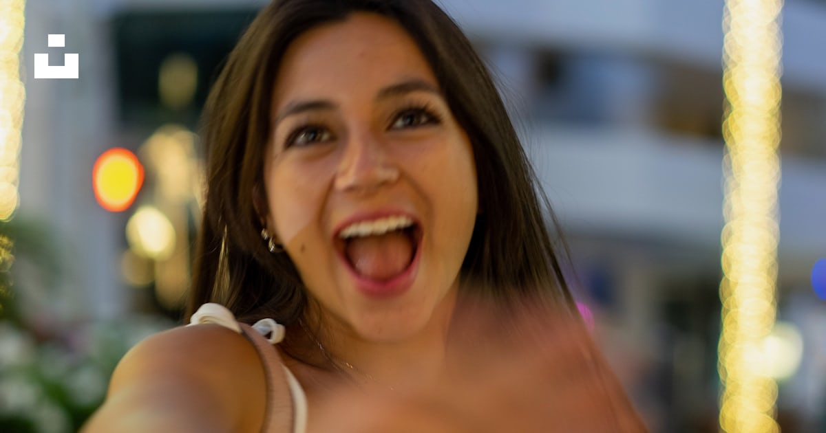 Woman In White Off Shoulder Shirt Smiling Photo Free Human Image On
