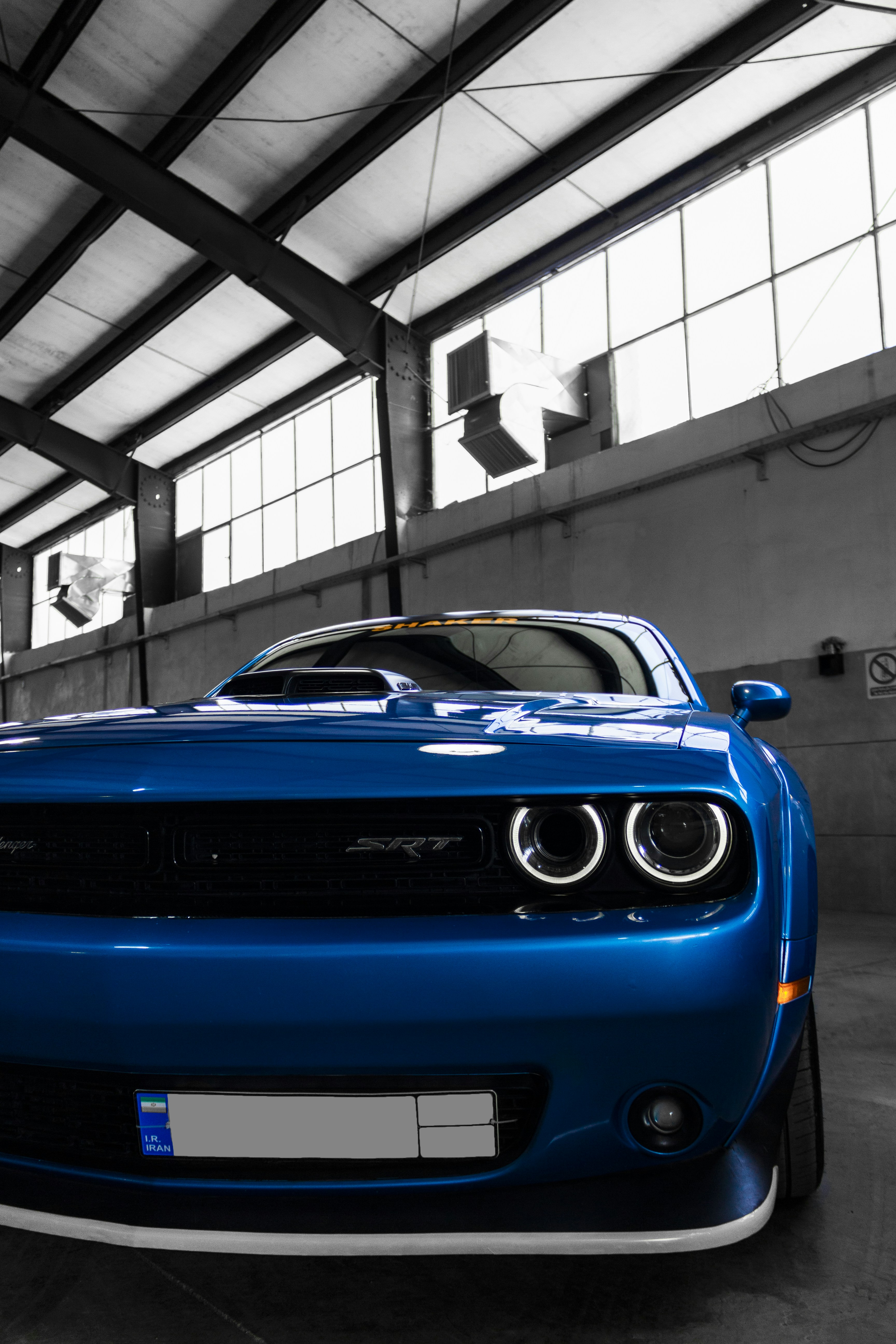 Blue Dodge Challenger Wallpaper