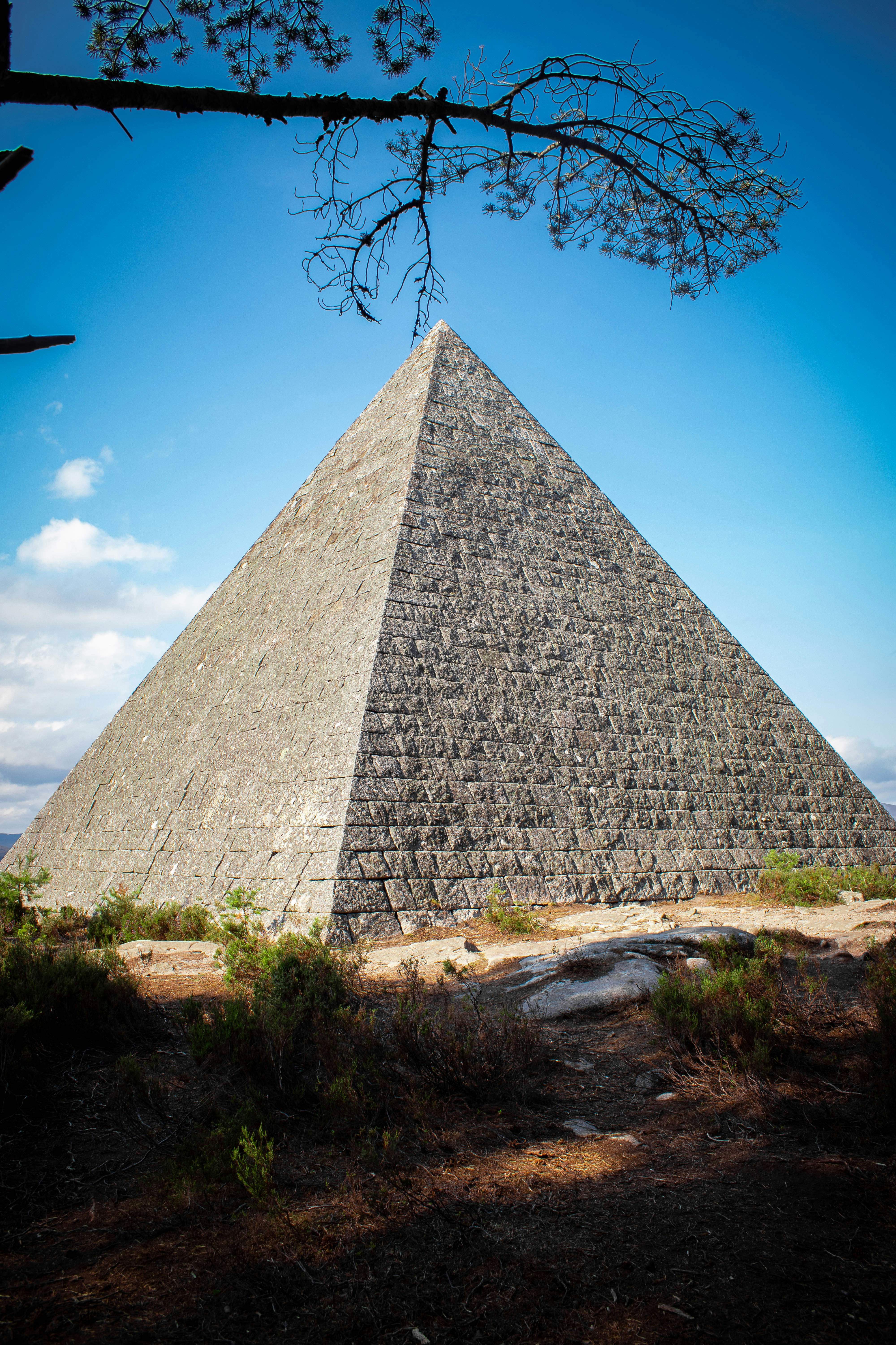 Gray pyramid under blue sky during daytime photo – Free Balmoral Image ...