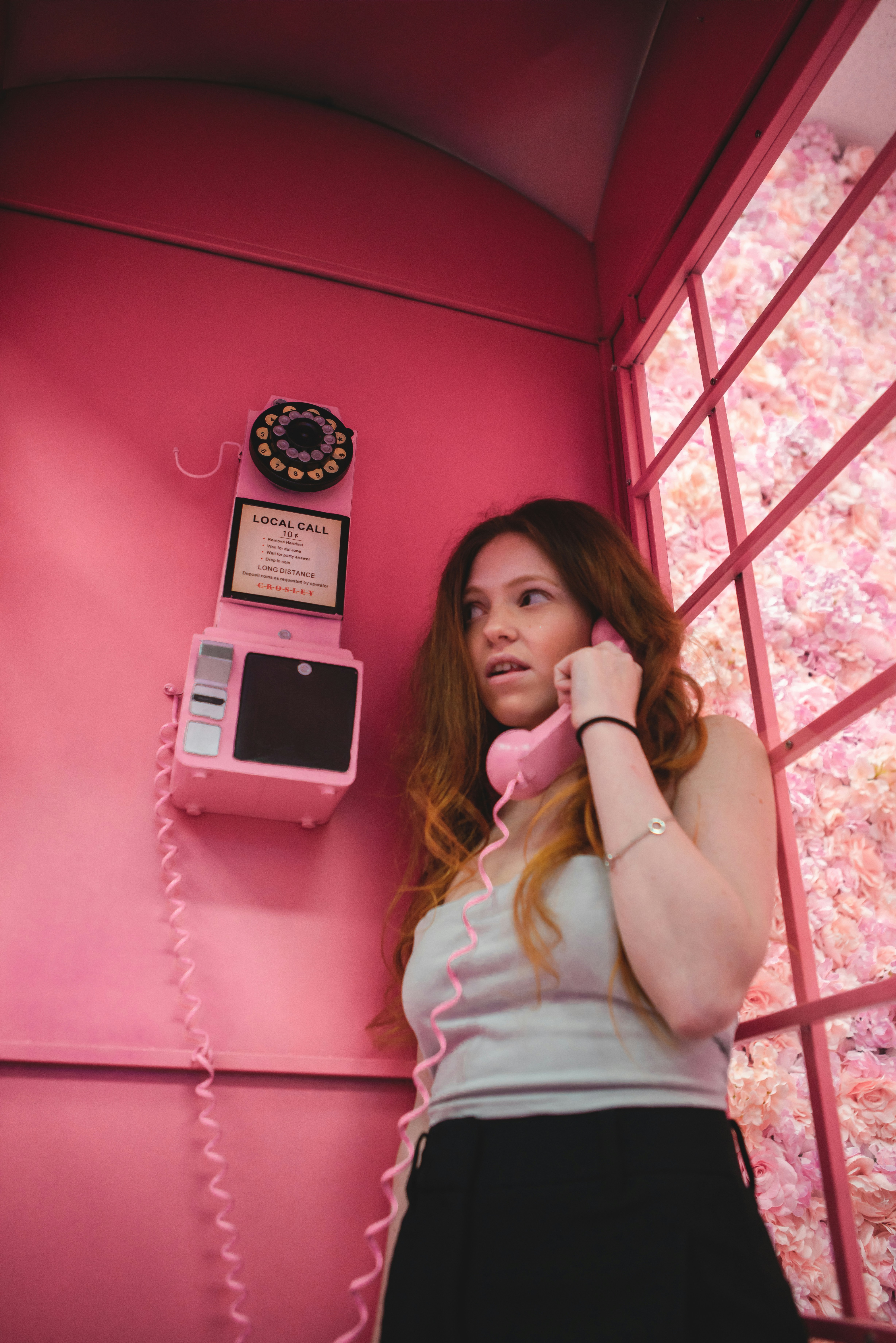 Pink Phone Booth Serenade