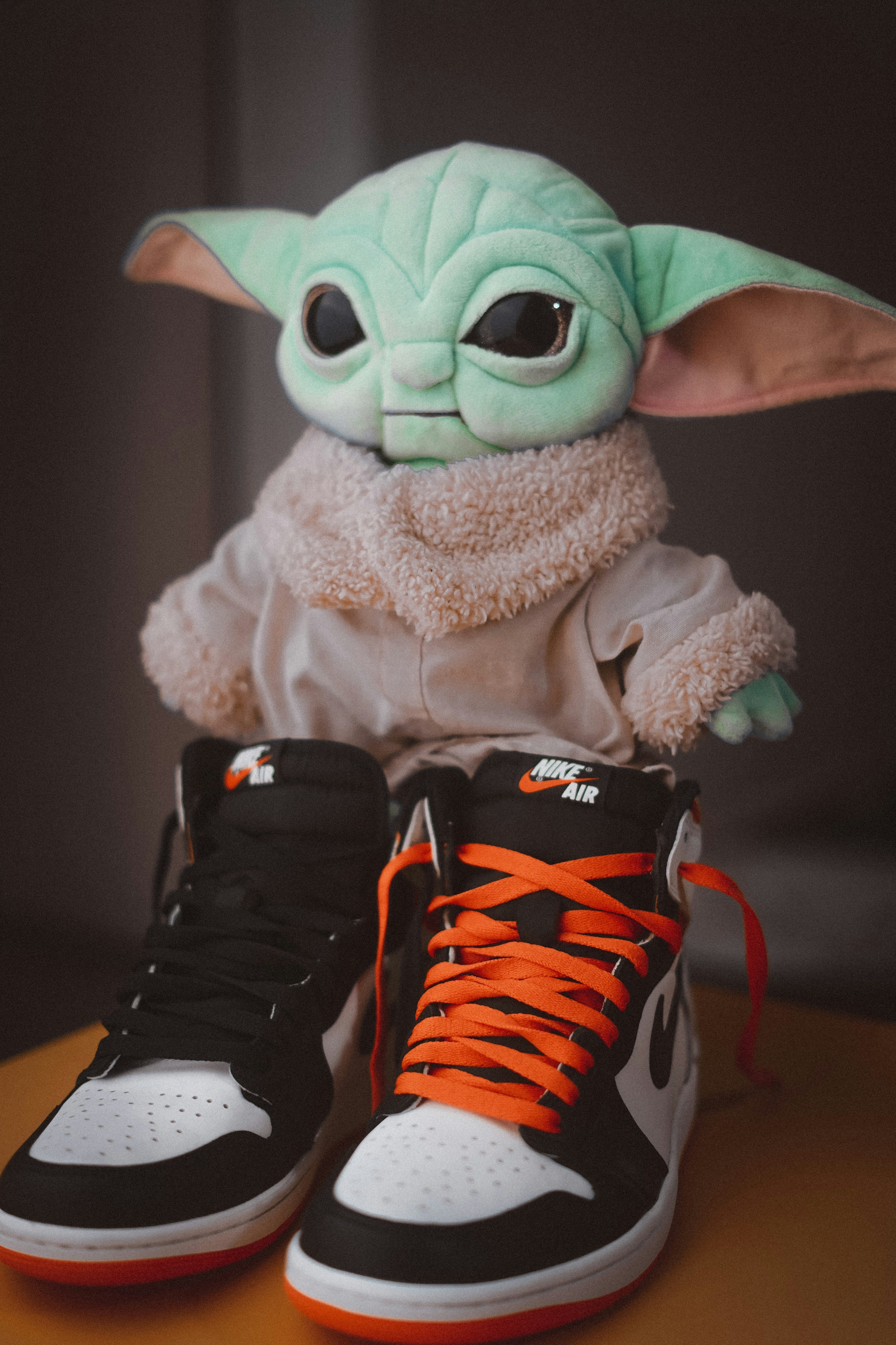 Grogu and the Kicks: A Cozy Toy Still Life