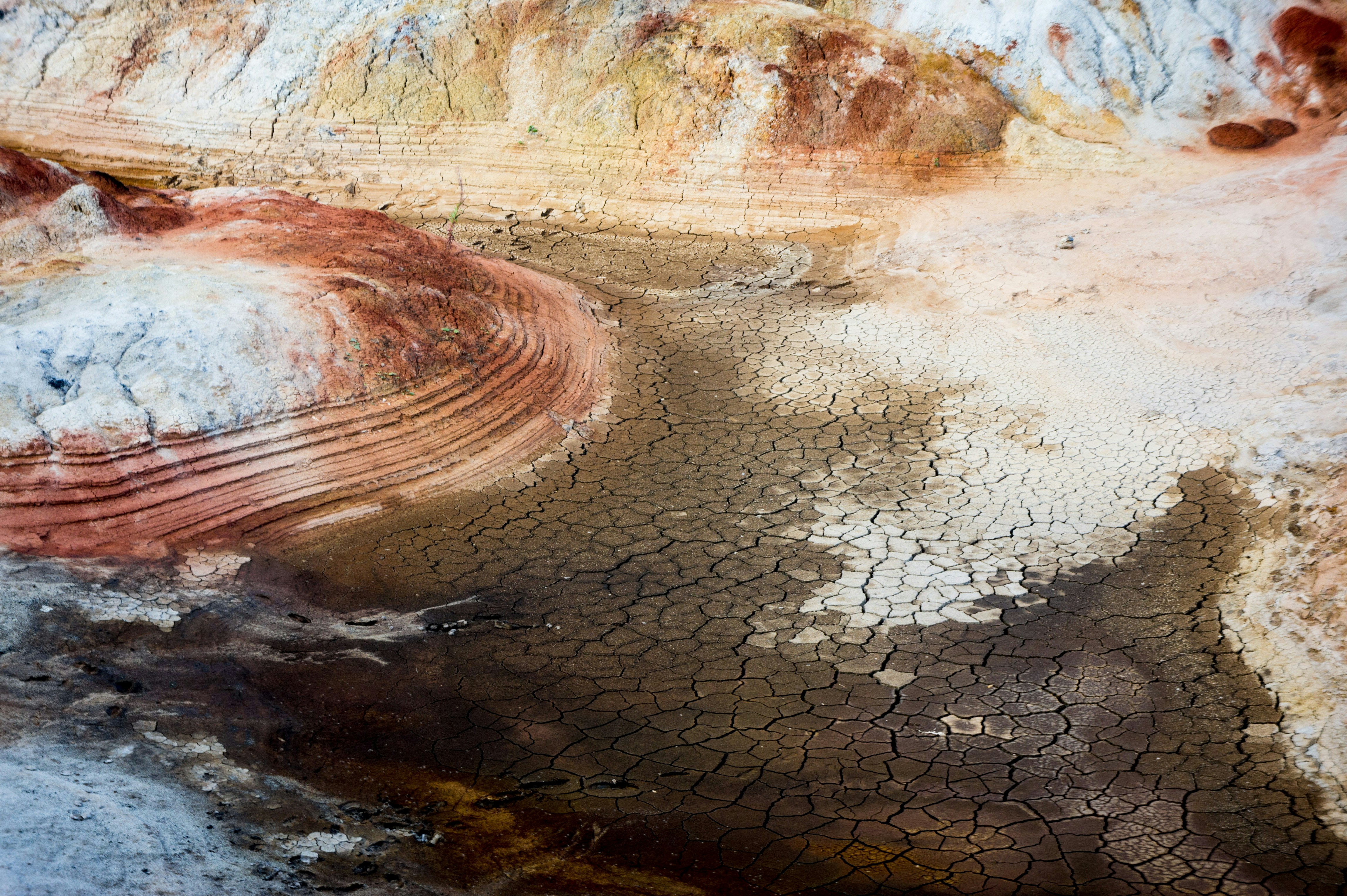 Earth's Palette: A Tapestry of Color and Texture