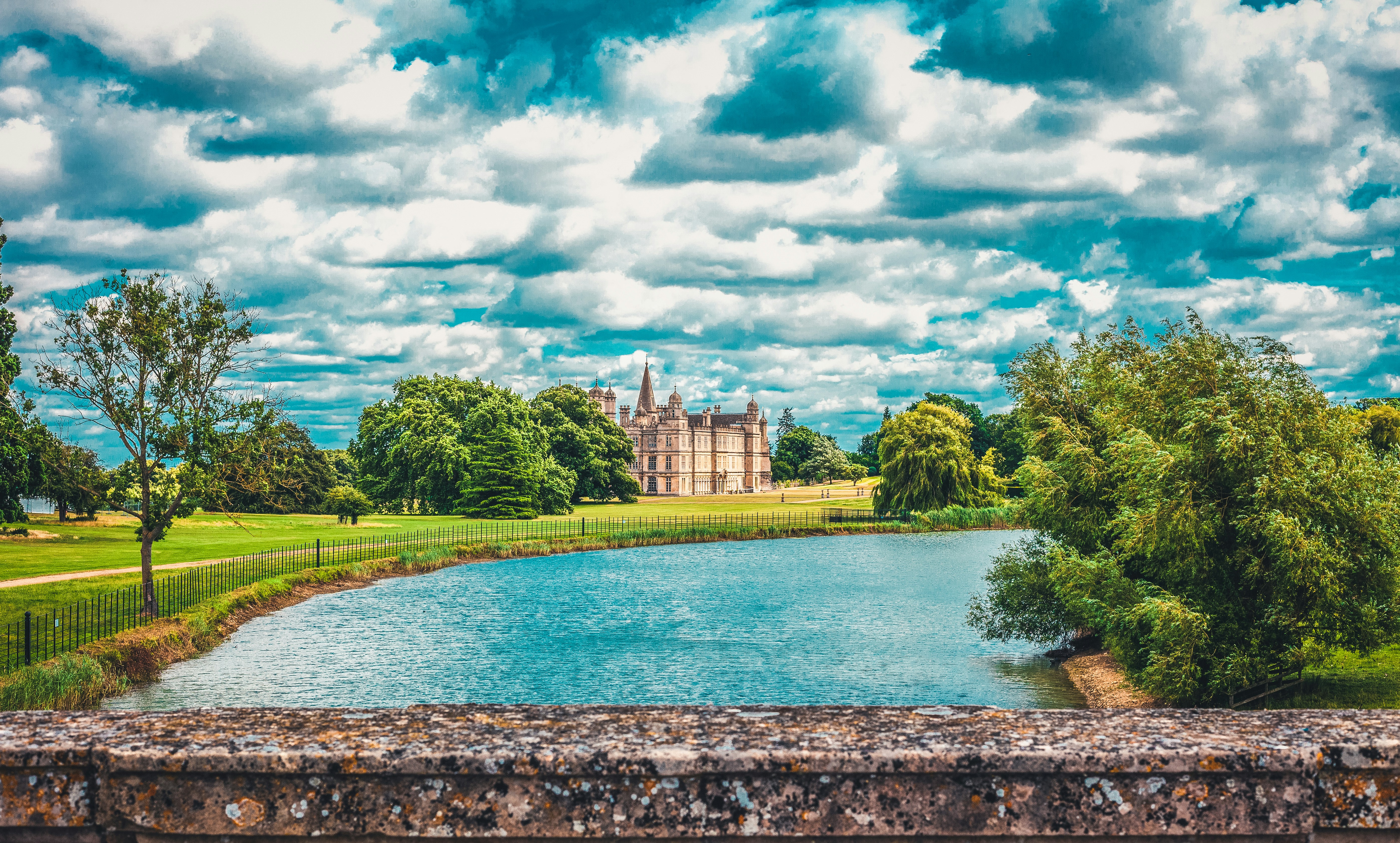 Green trees near river under blue sky during daytime photo – Free ...