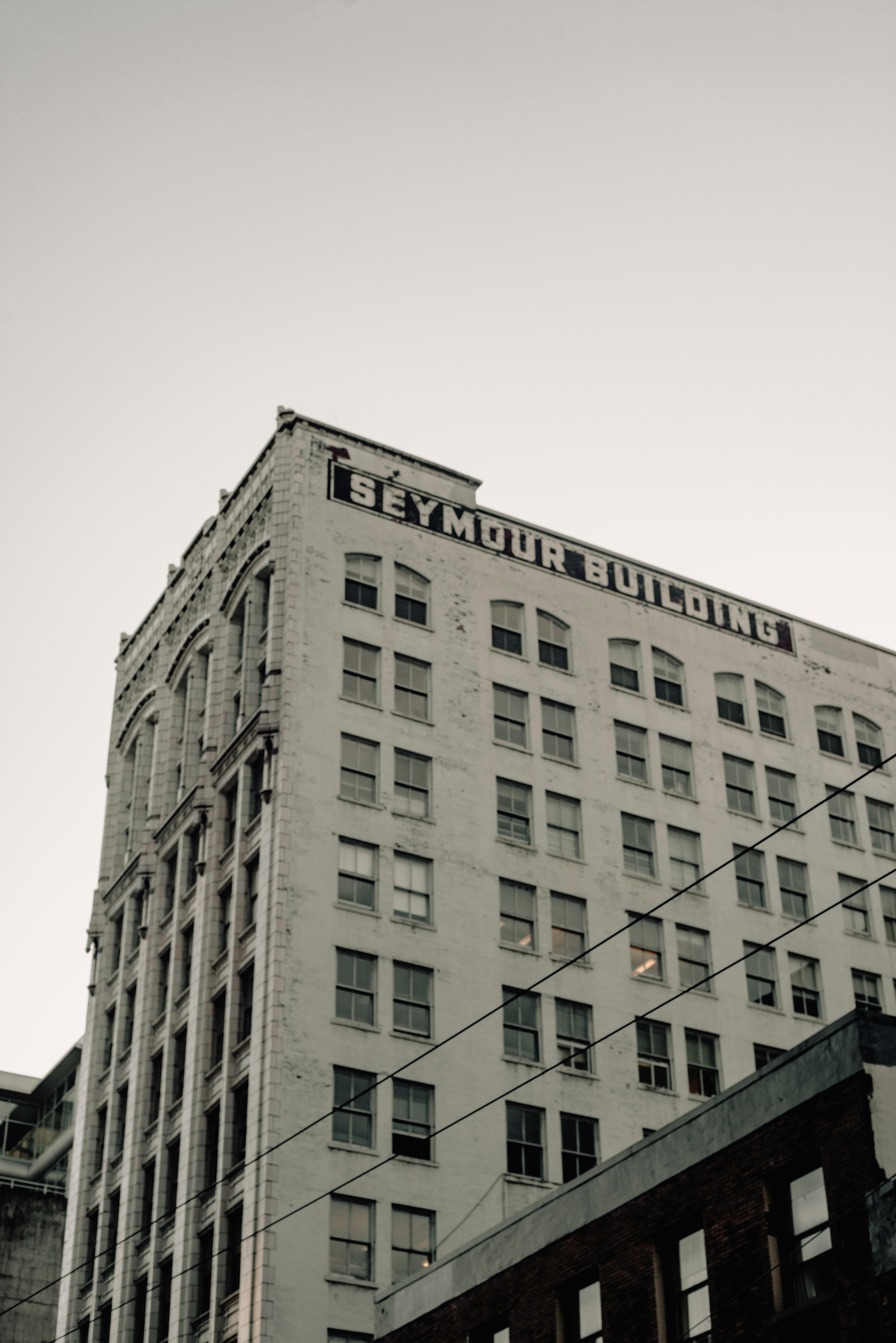 Corner of the Sky-Scarred Facade