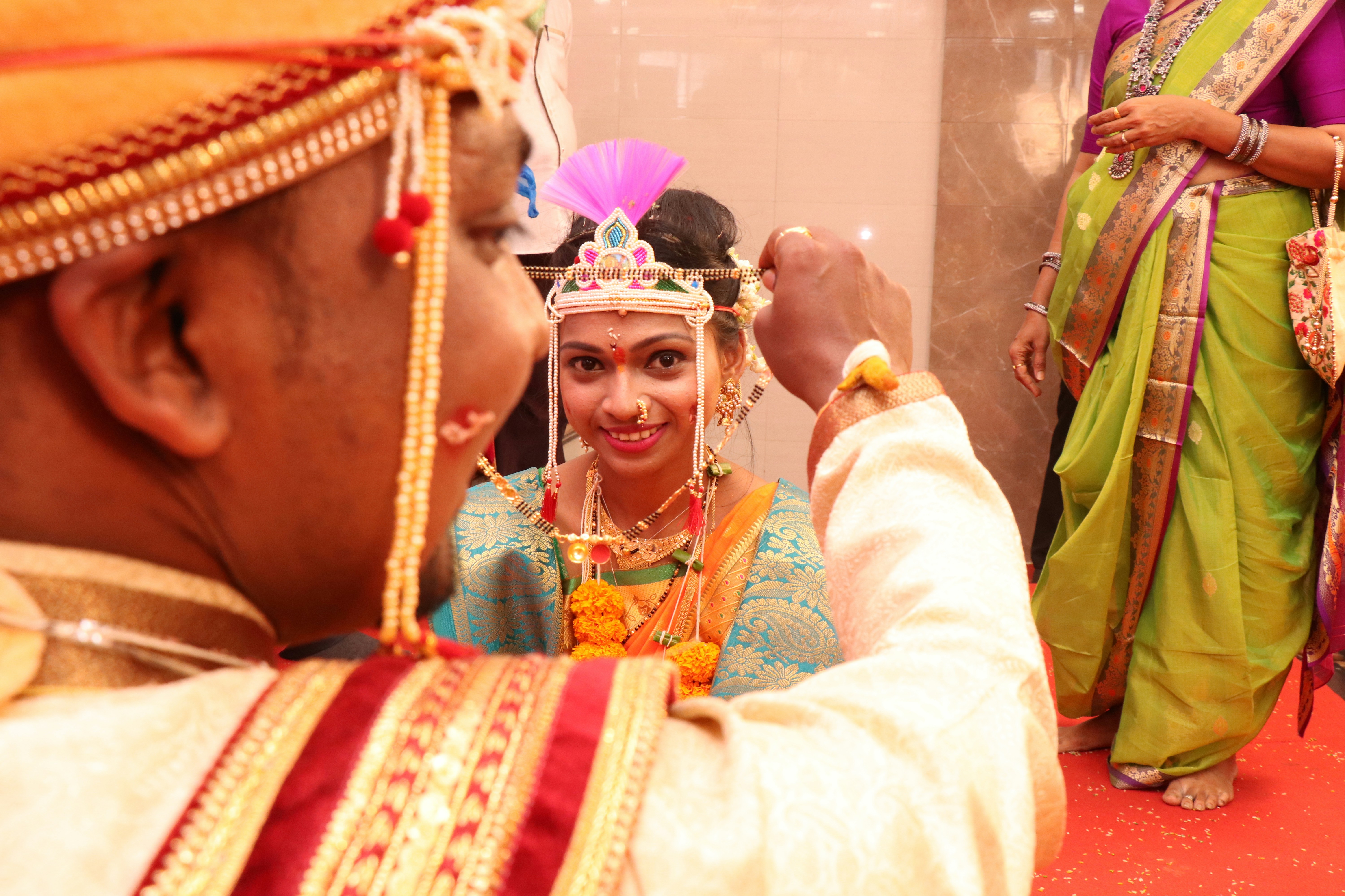 Traditional Marathi People