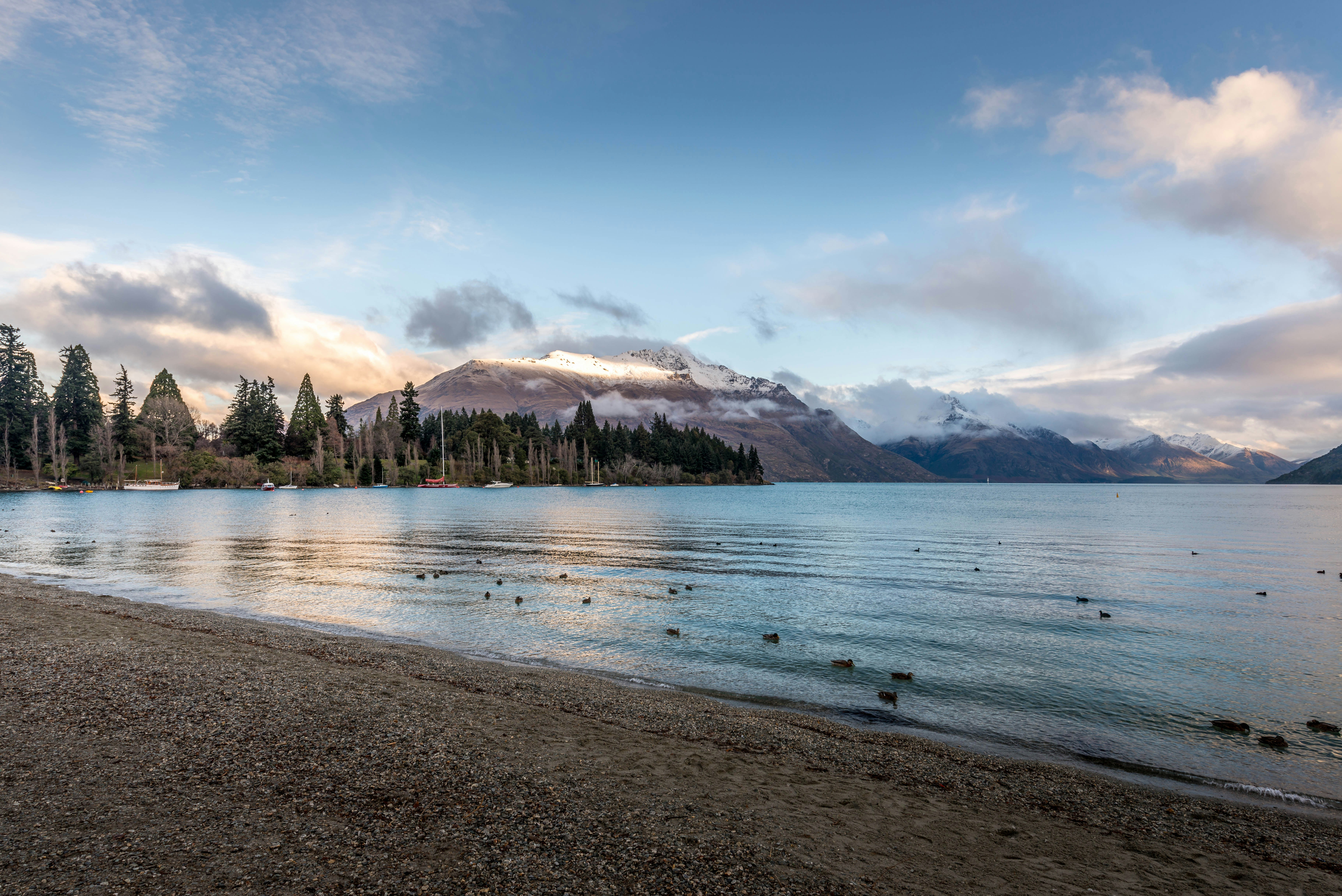 Tranquil Lakeside at Dawn