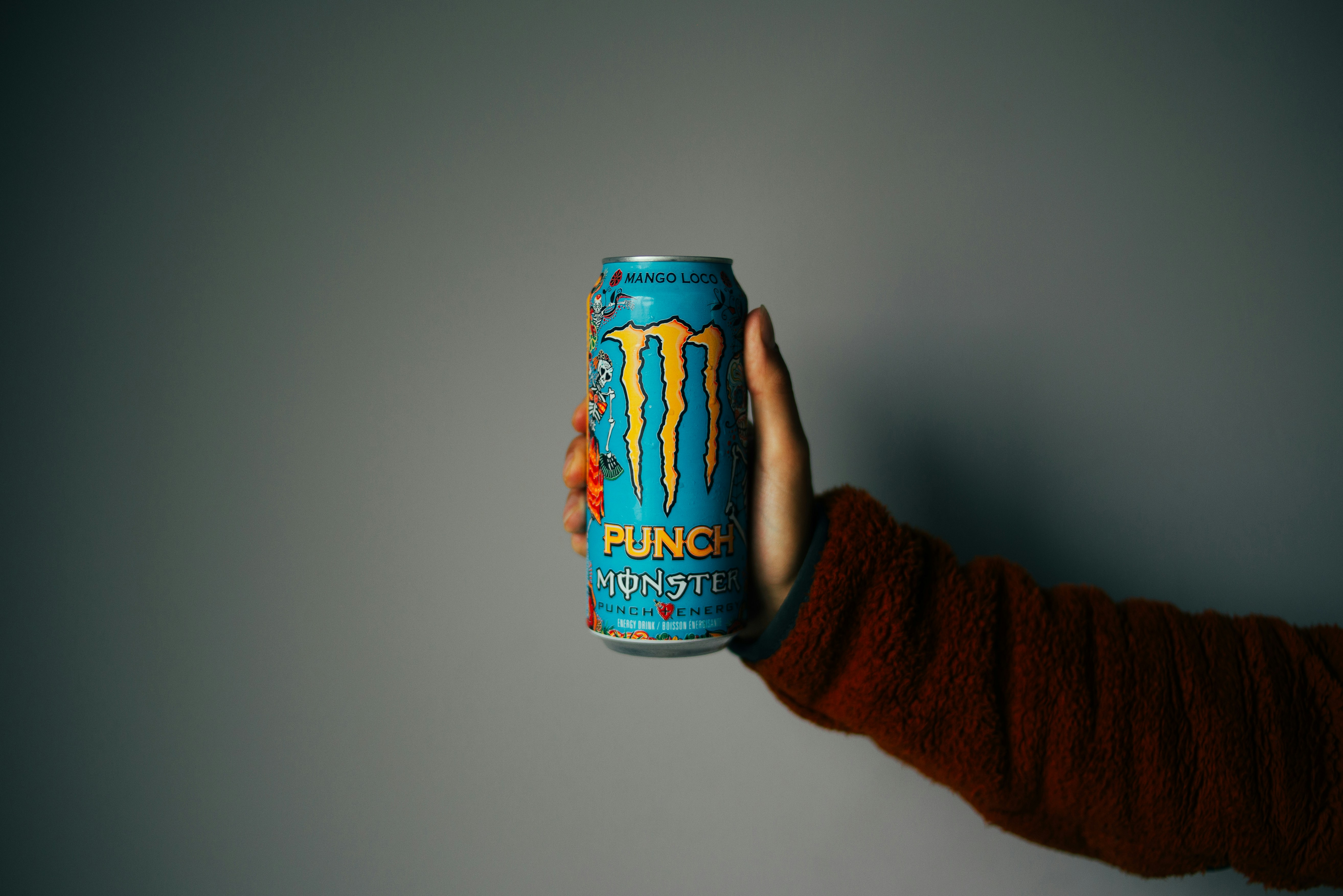 Cobalt Monster in Hand: A Minimal, Studio Still Life