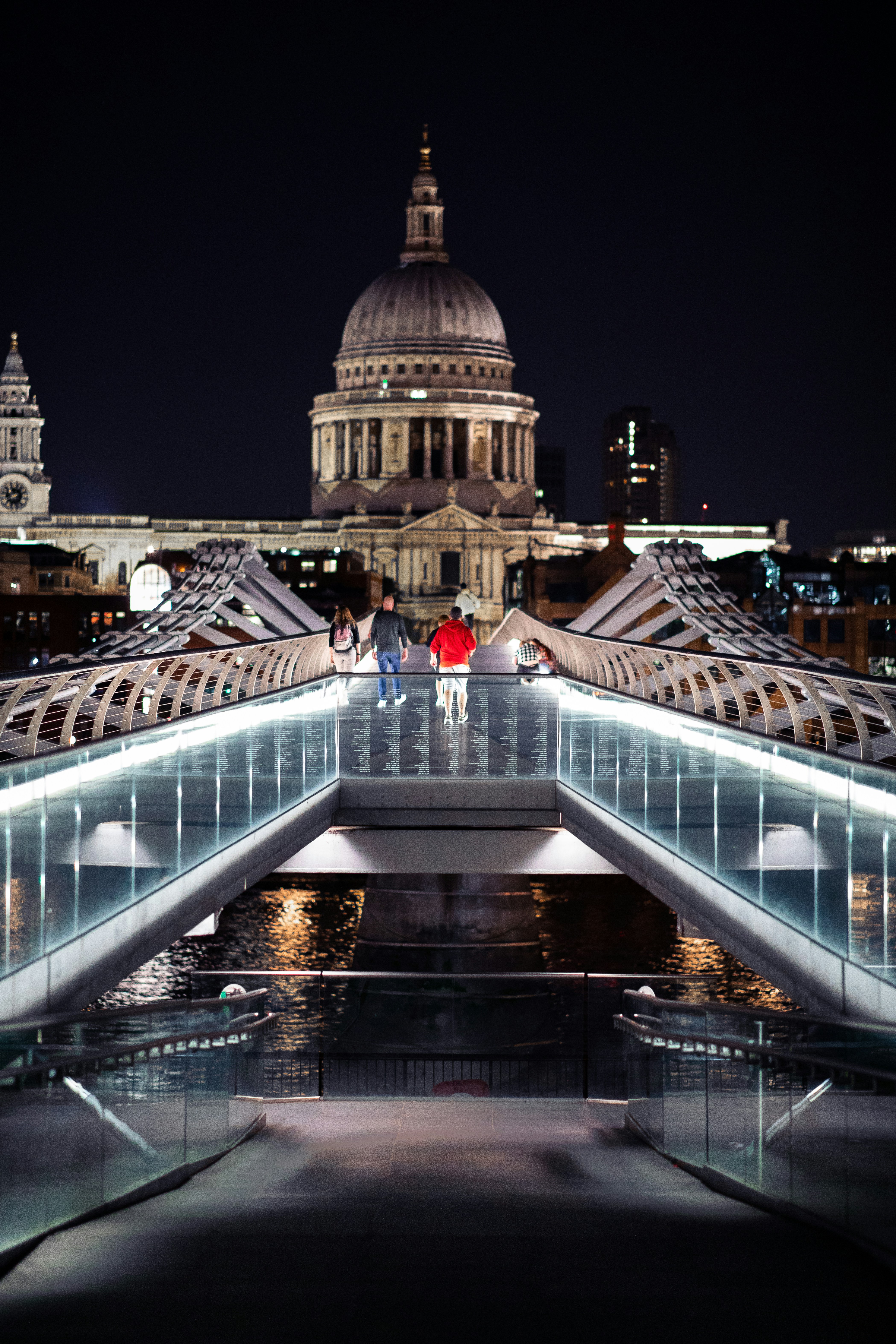 Bridging Past and Present: A Nighttime Stroll