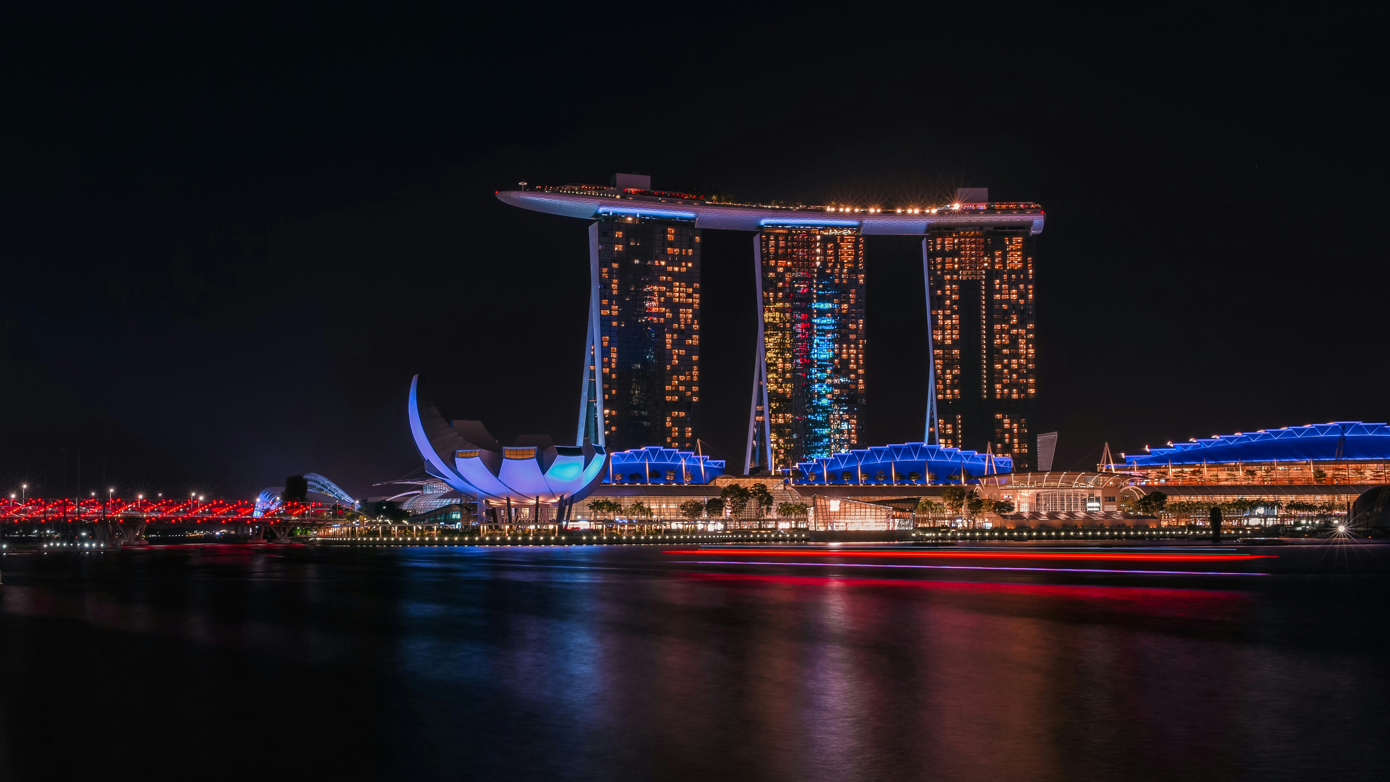 Lighted sydney opera house during night time photo – Free Beach Image ...