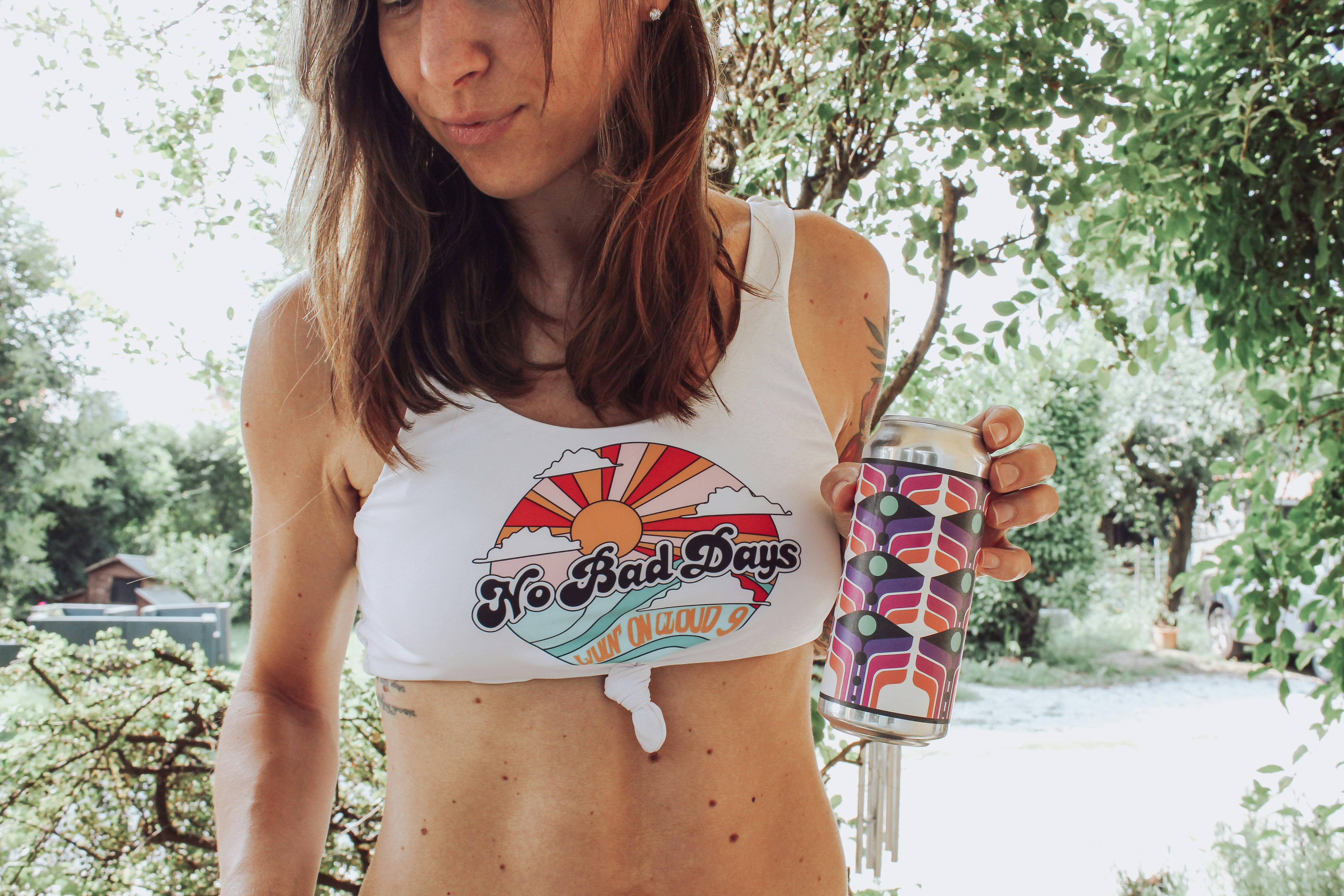 No Bad Days in a Sunlit Moment: Graphic Tee and Prism Cup
