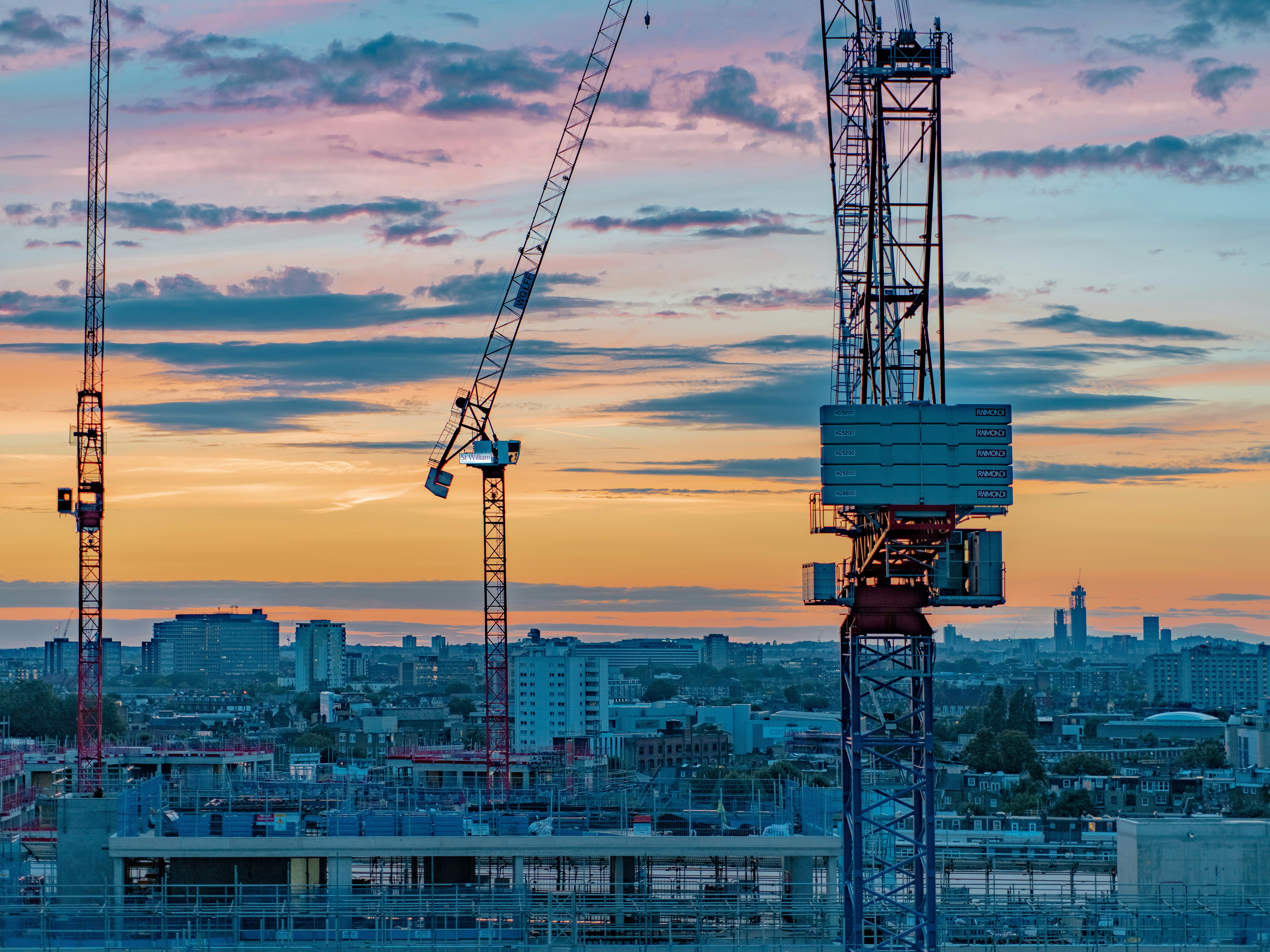 Urban Symphony at Dusk