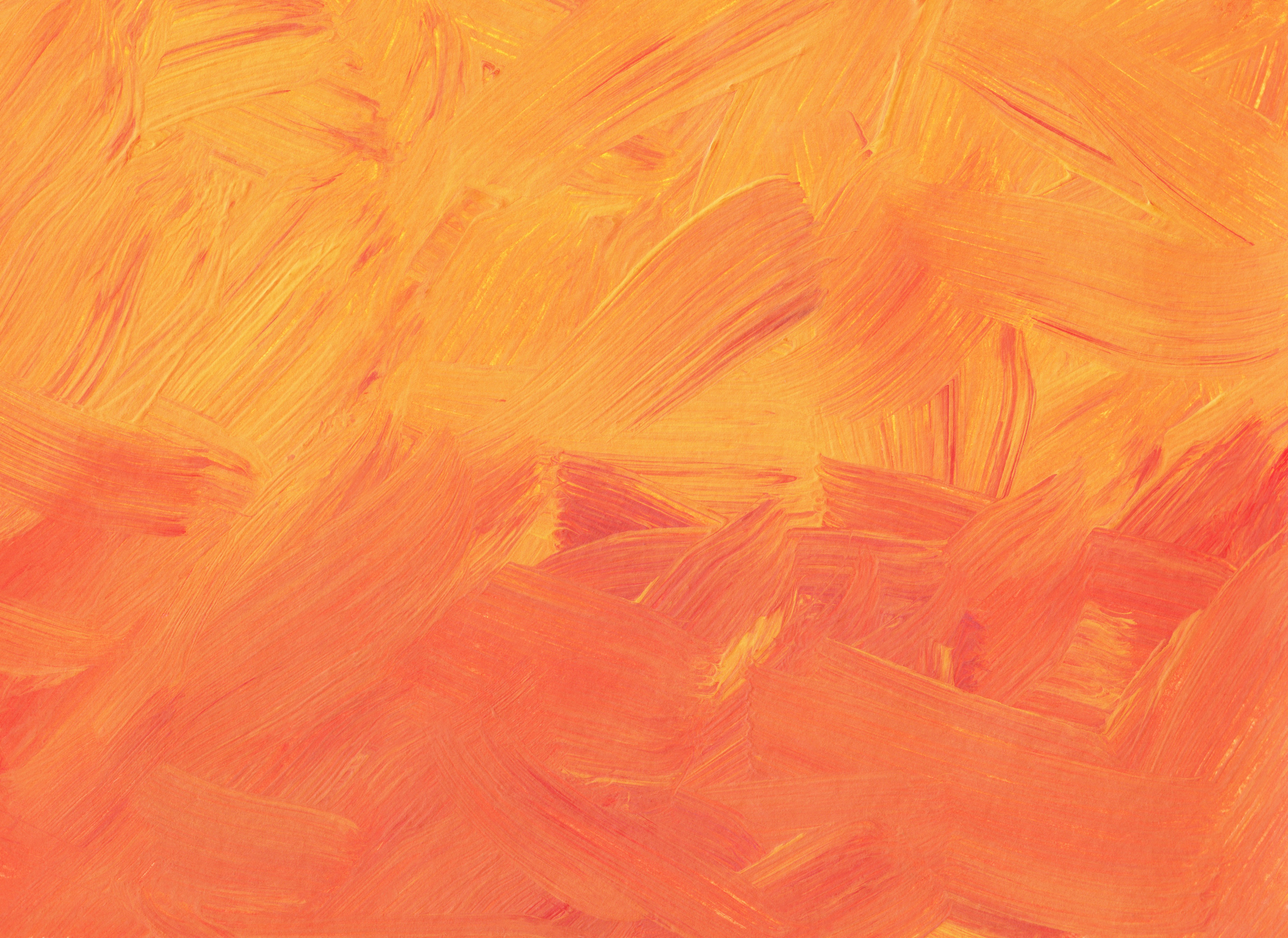 Orange and yellow abstract painting photo – Free Art Image on Unsplash