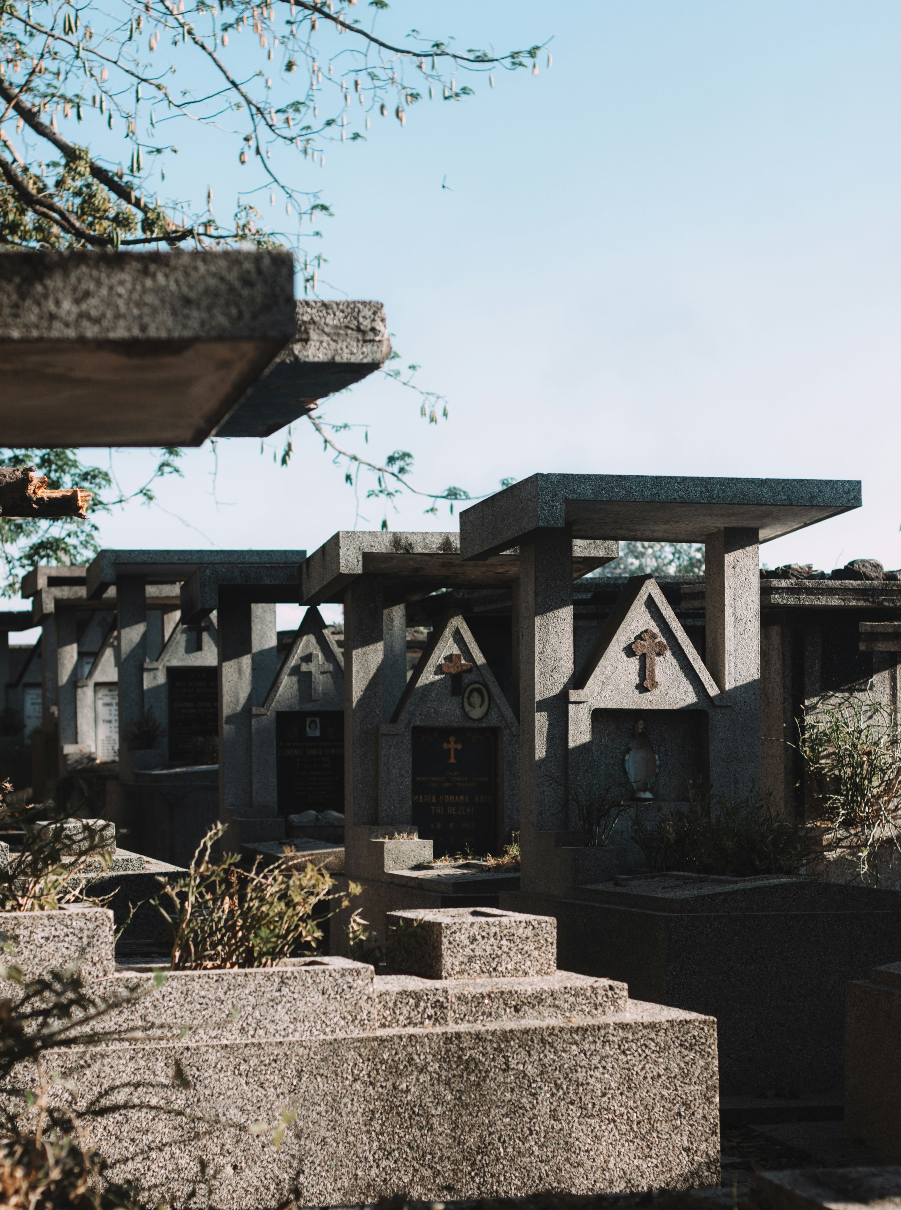 Triangular Monuments in Quiet Light