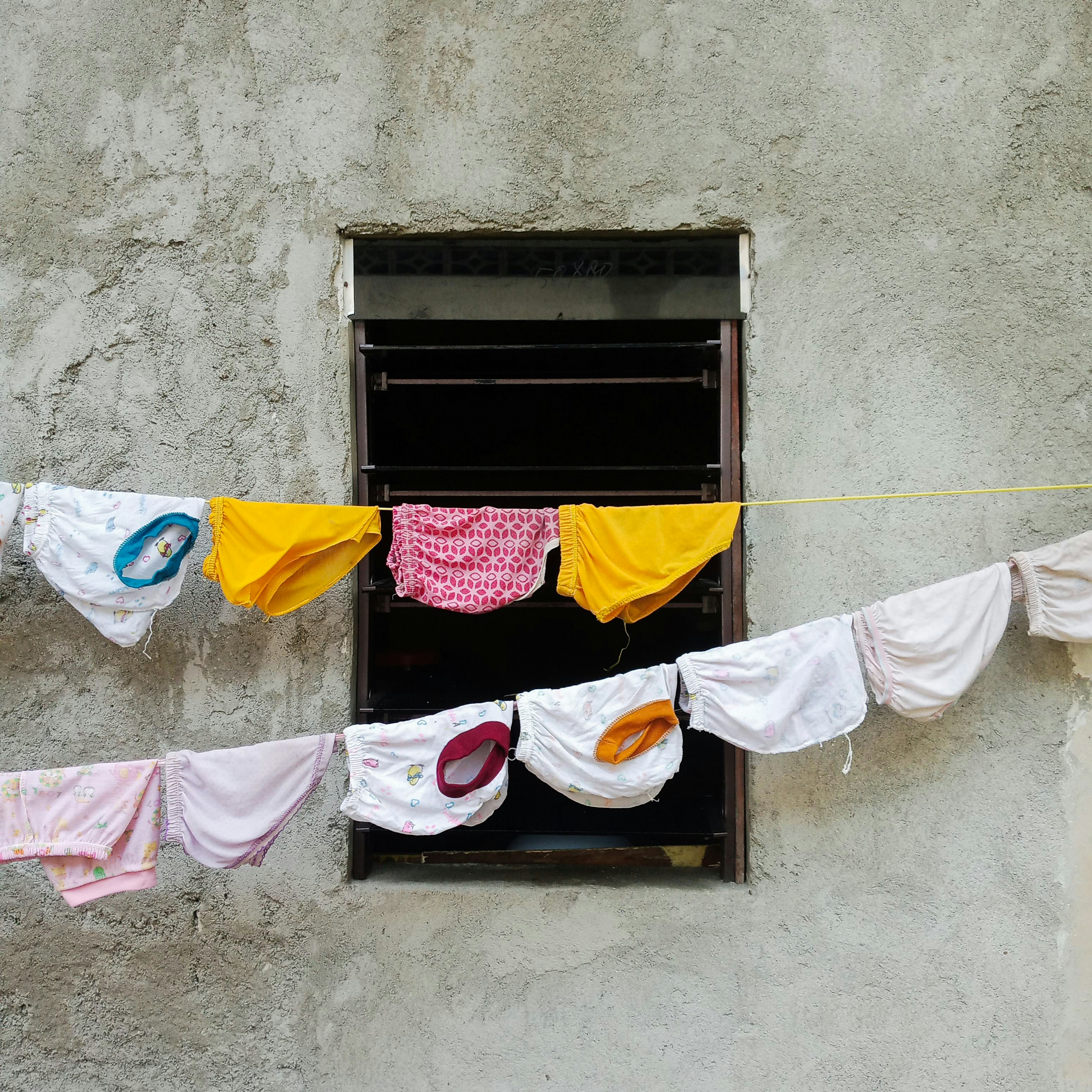 Whispers of Color Across the Weathered Facade