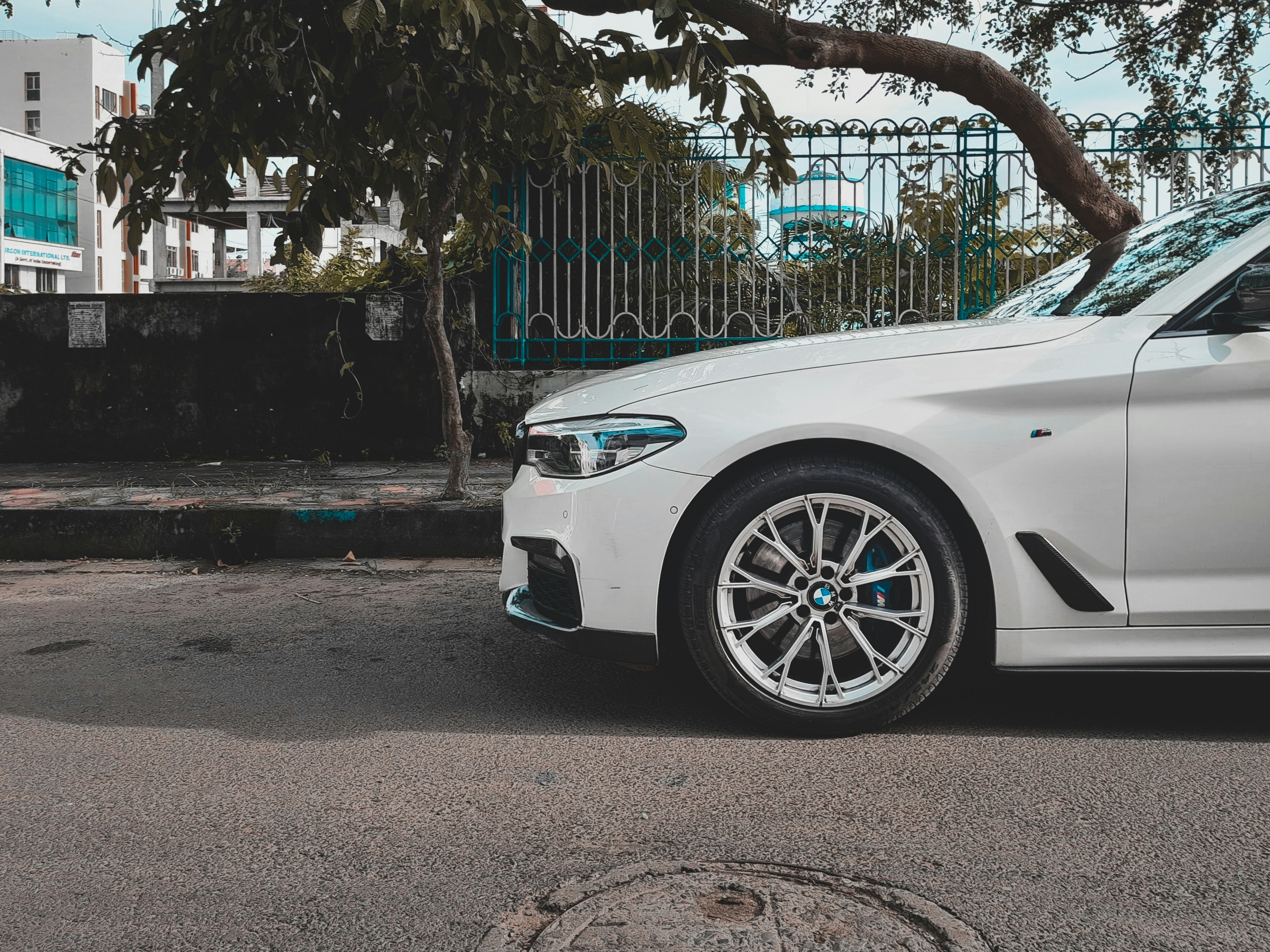 BMW M car from side