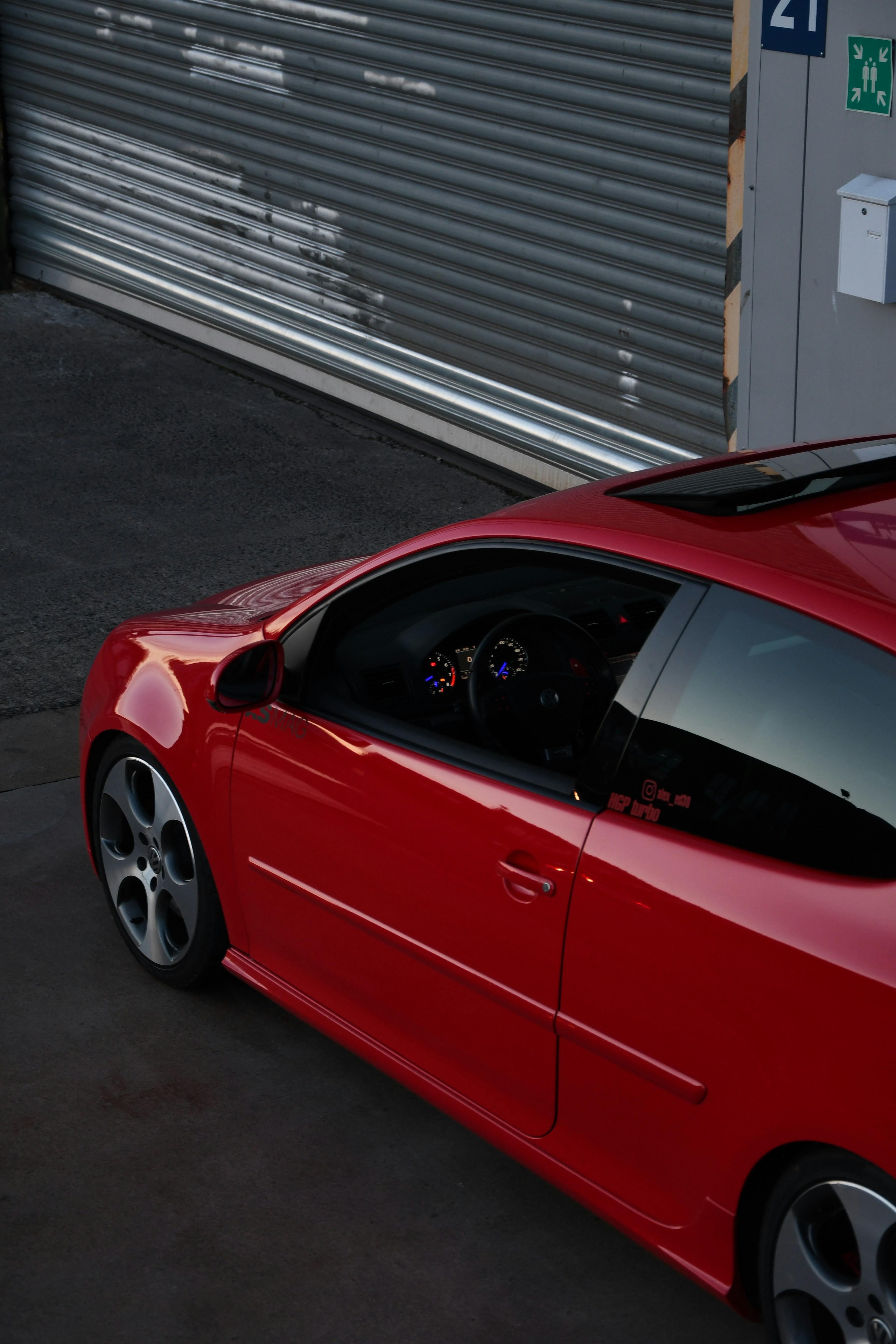 Red ferrari 458 italia parked on parking lot photo – Free Germany Image ...