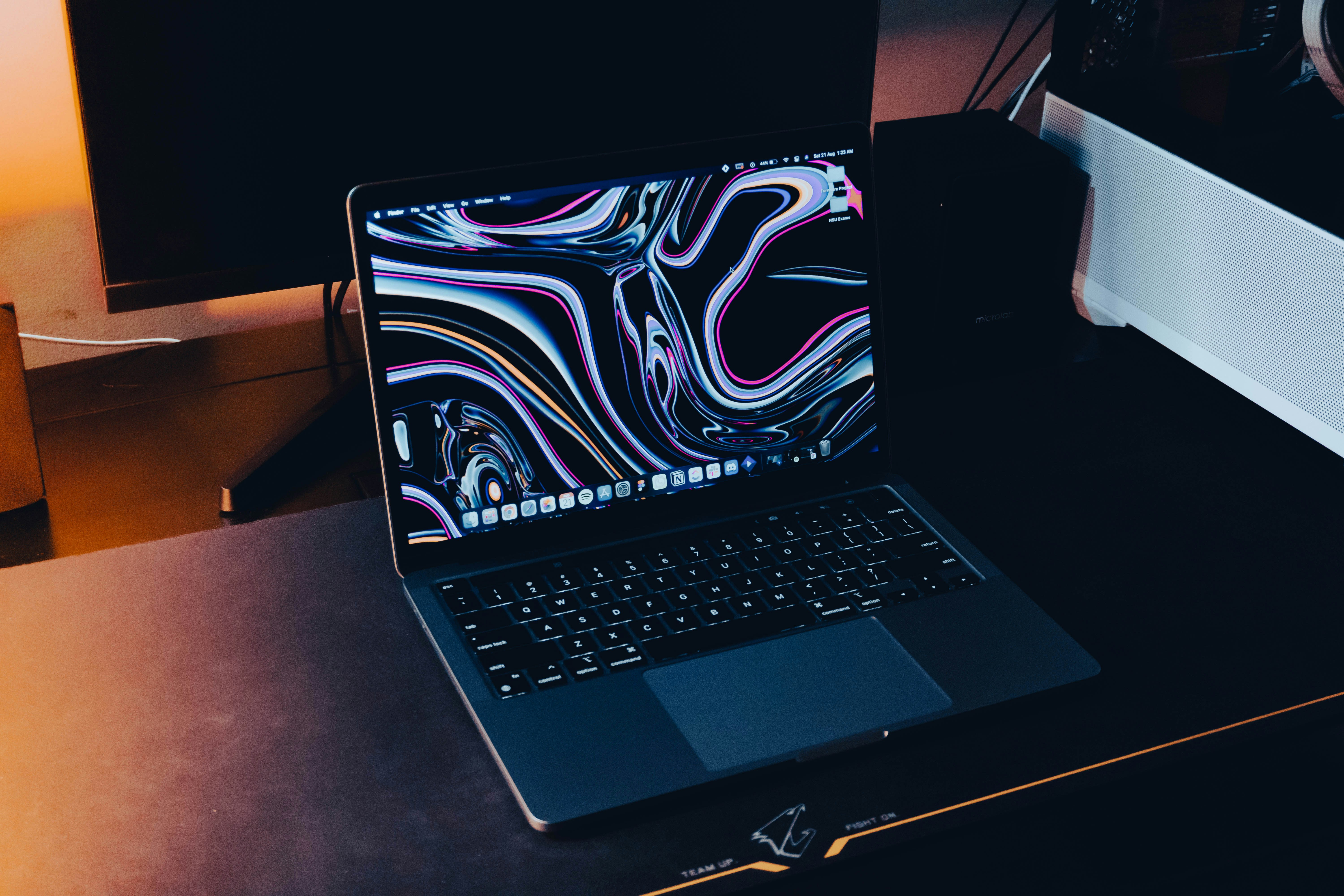 Black and silver laptop computer photo – Free Macbook wallpaper Image ...