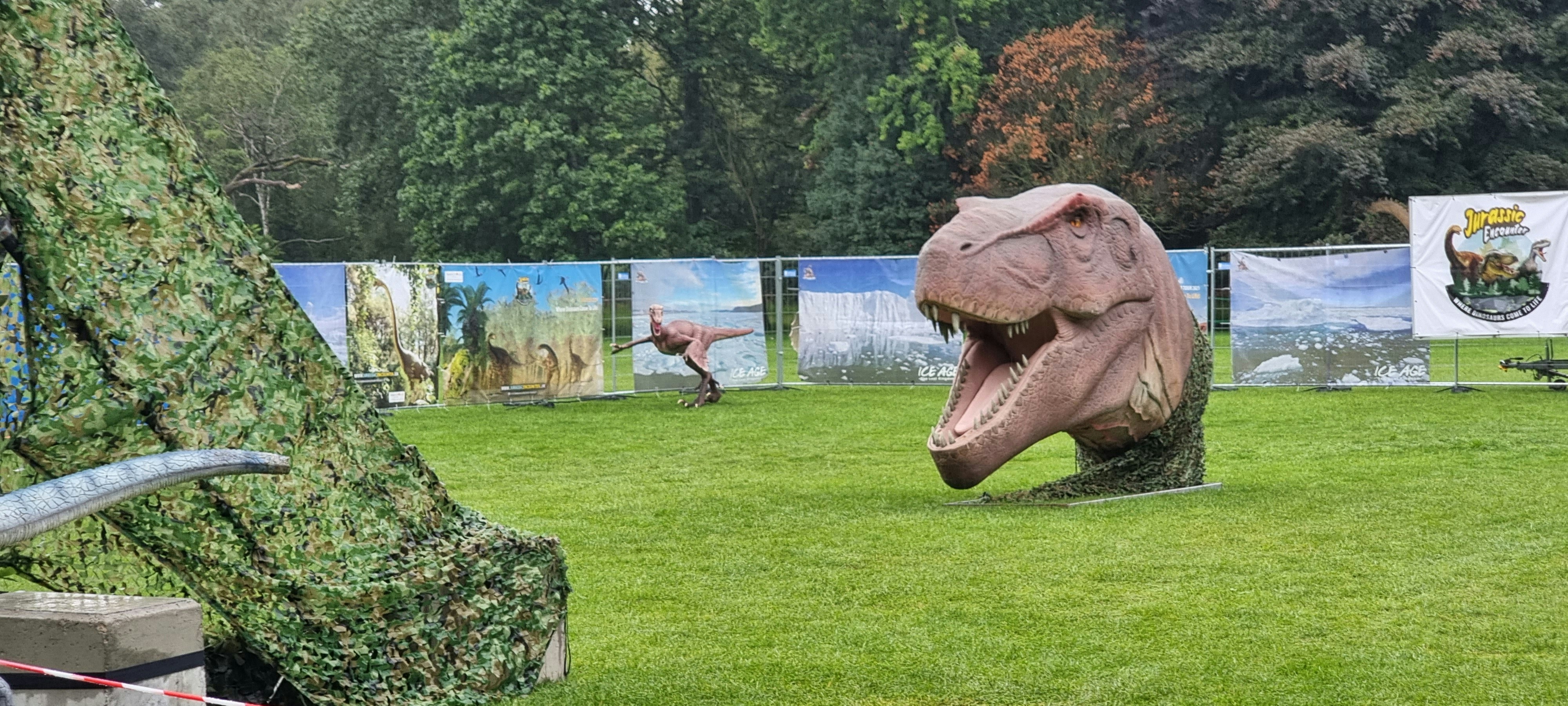 The Bannered Park's T-Rex Sentinel