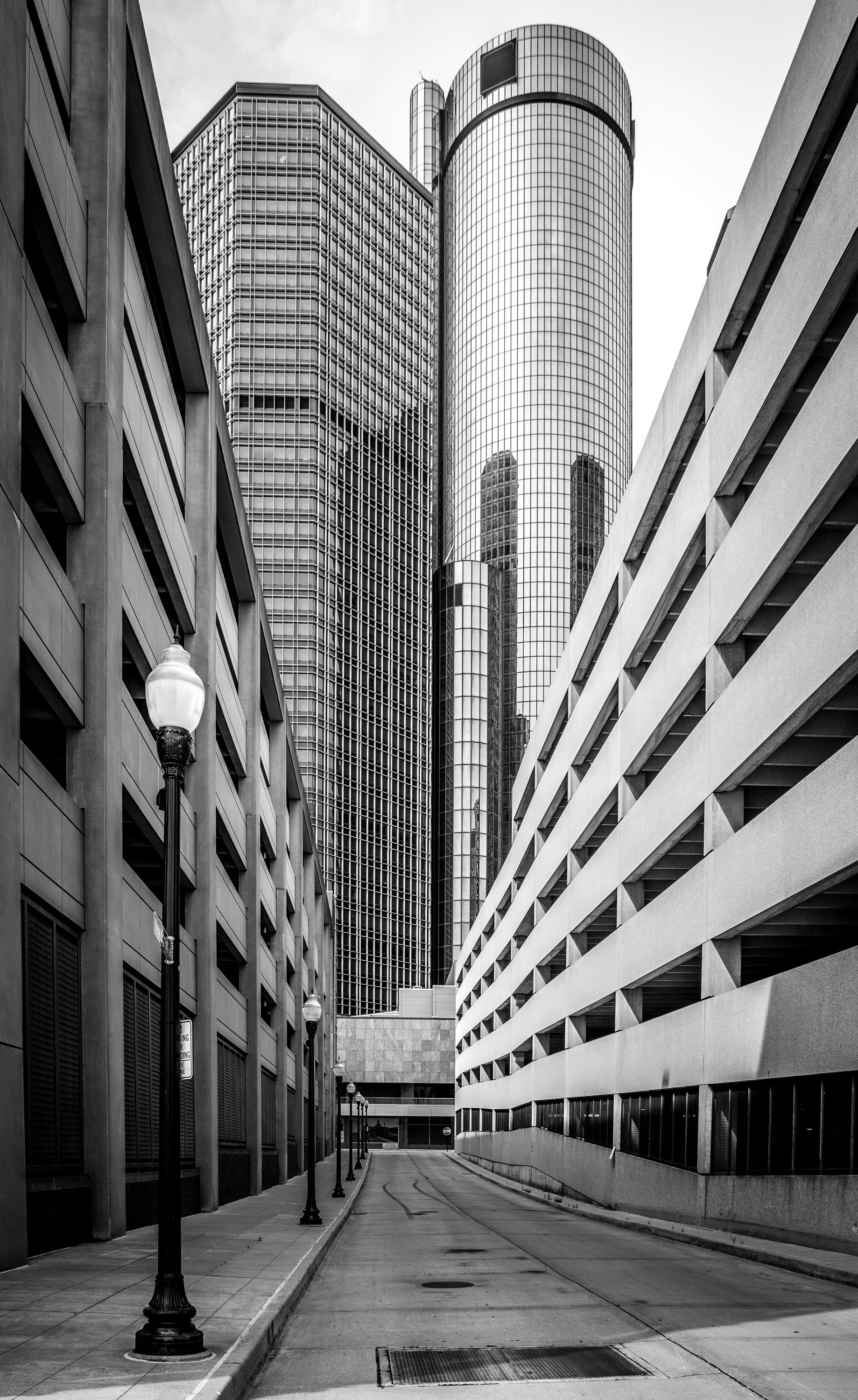 Grayscale photo of high rise buildings photo – Free Street photography ...