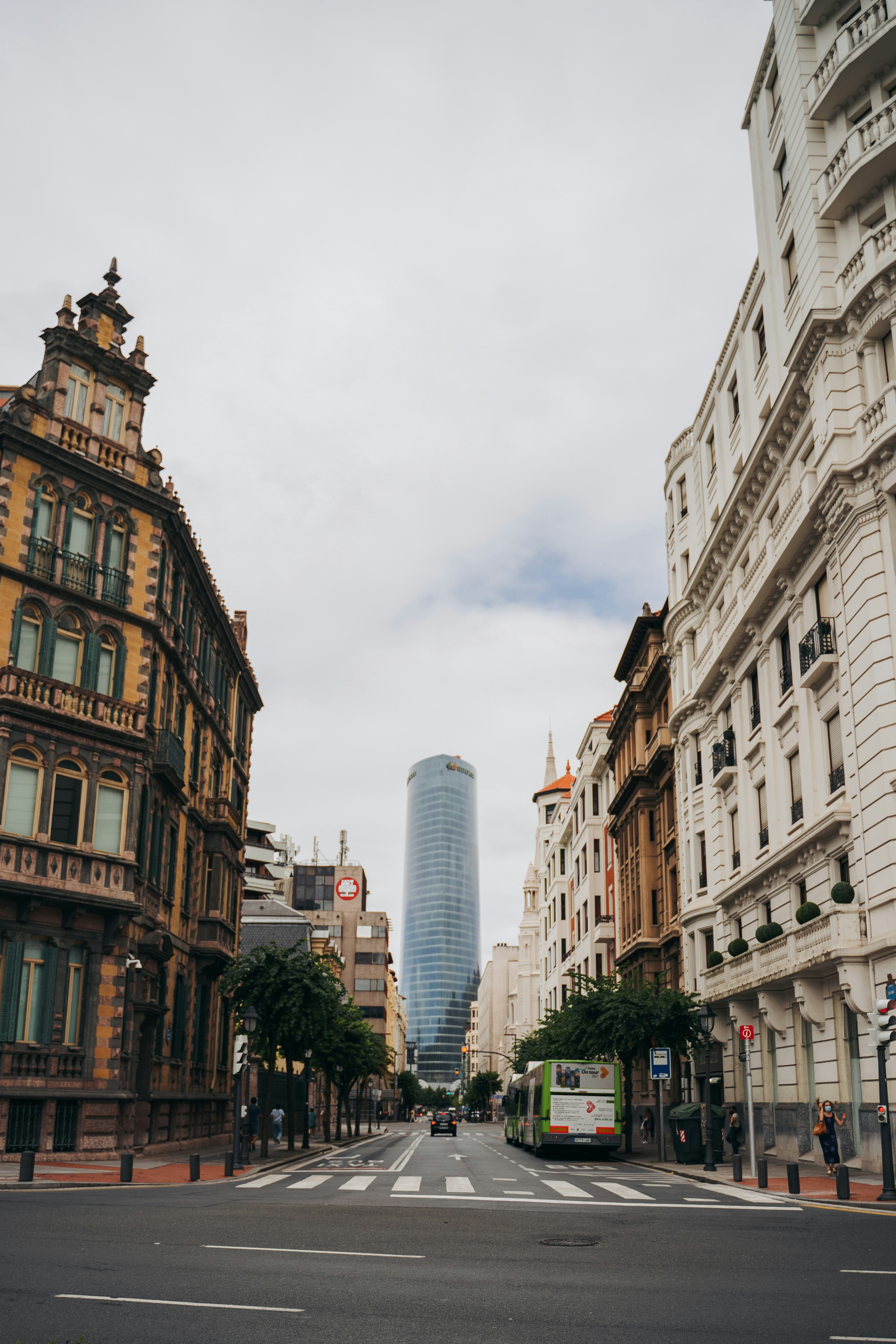 City Spine: A Towering Modern Ribbon Between Historic Facades