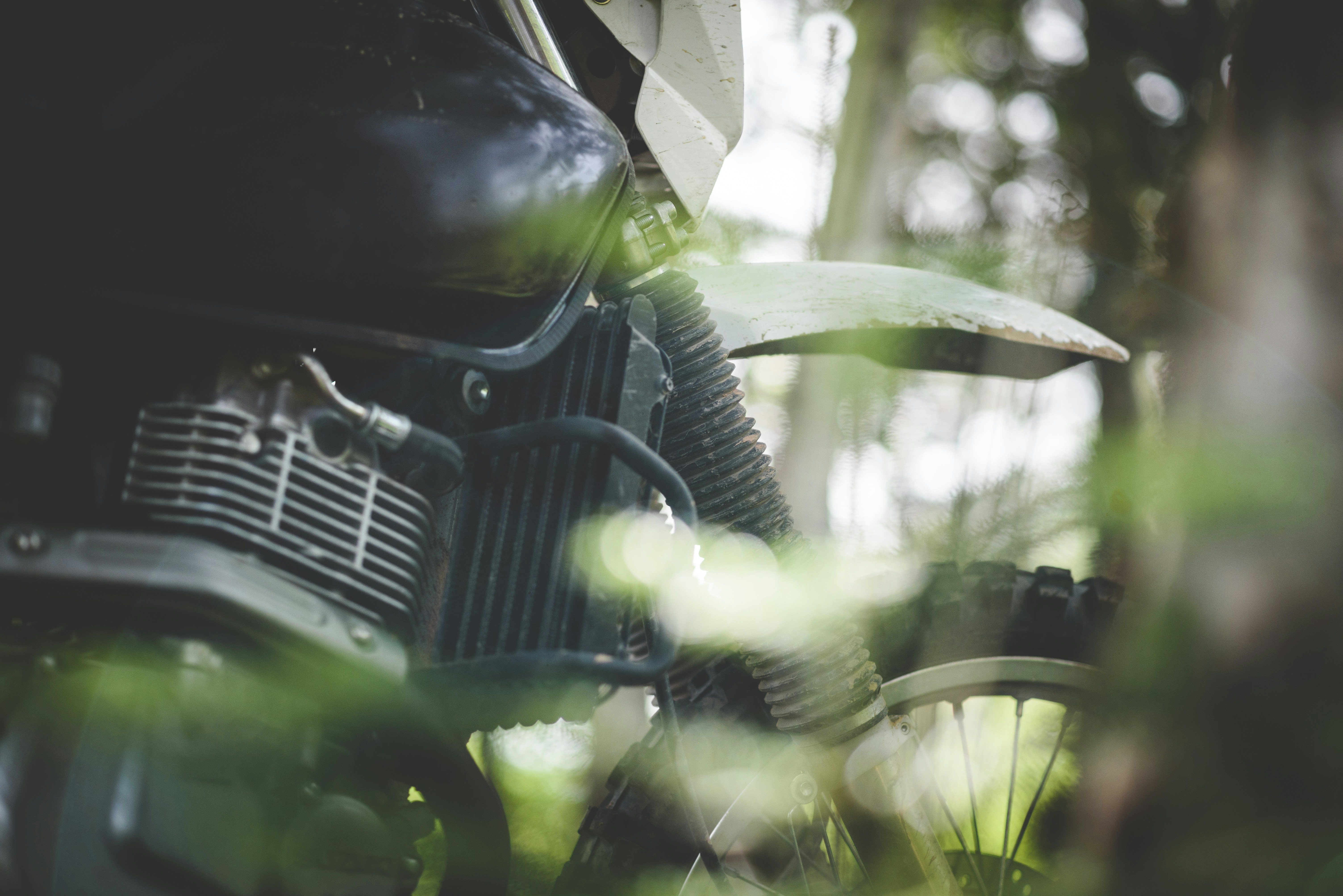 Shadowed Chrome: A Close Listen to a Weathered Engine