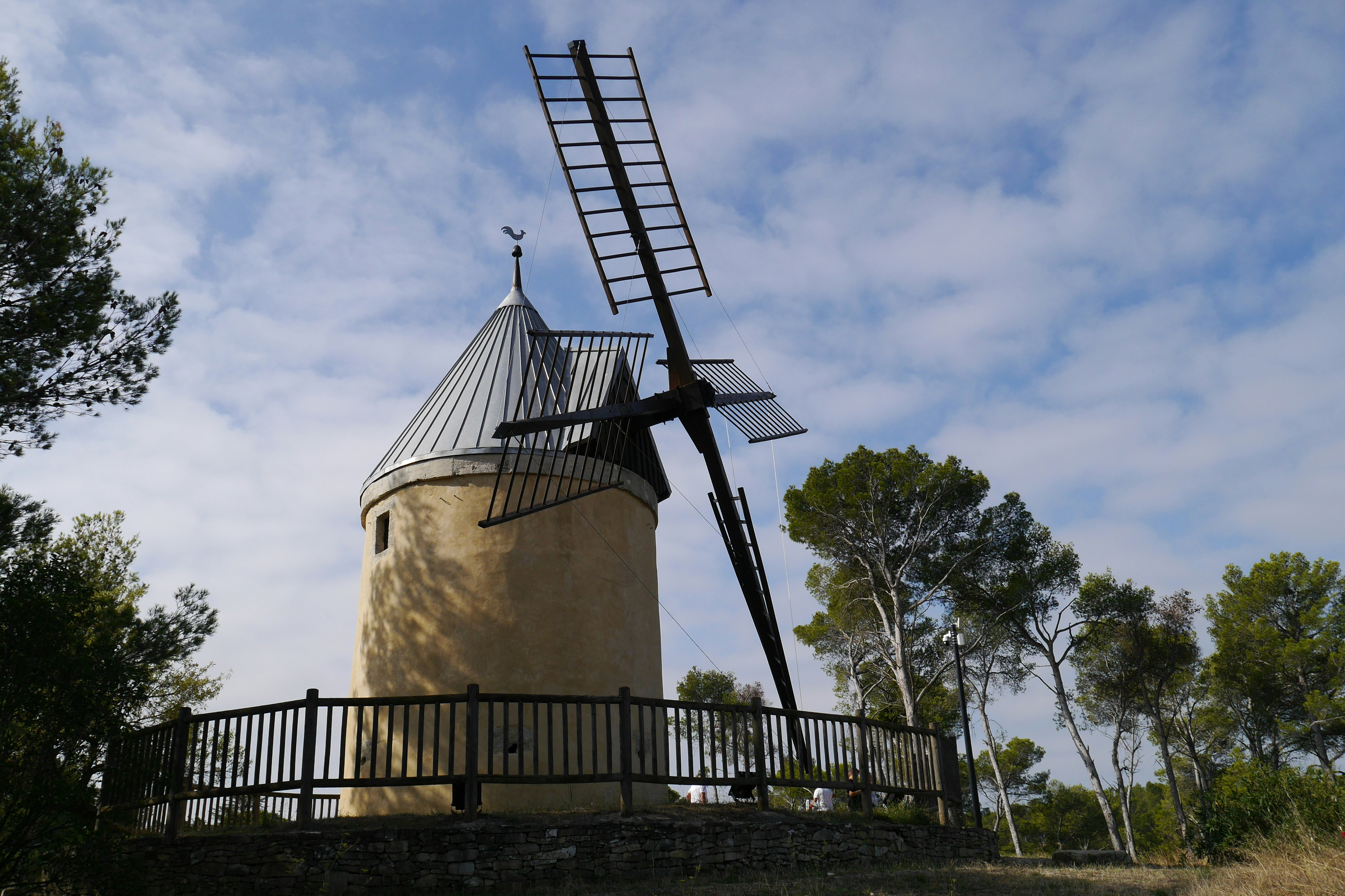 Brown windmill under blue sky during daytime photo – Free Moulin Image ...