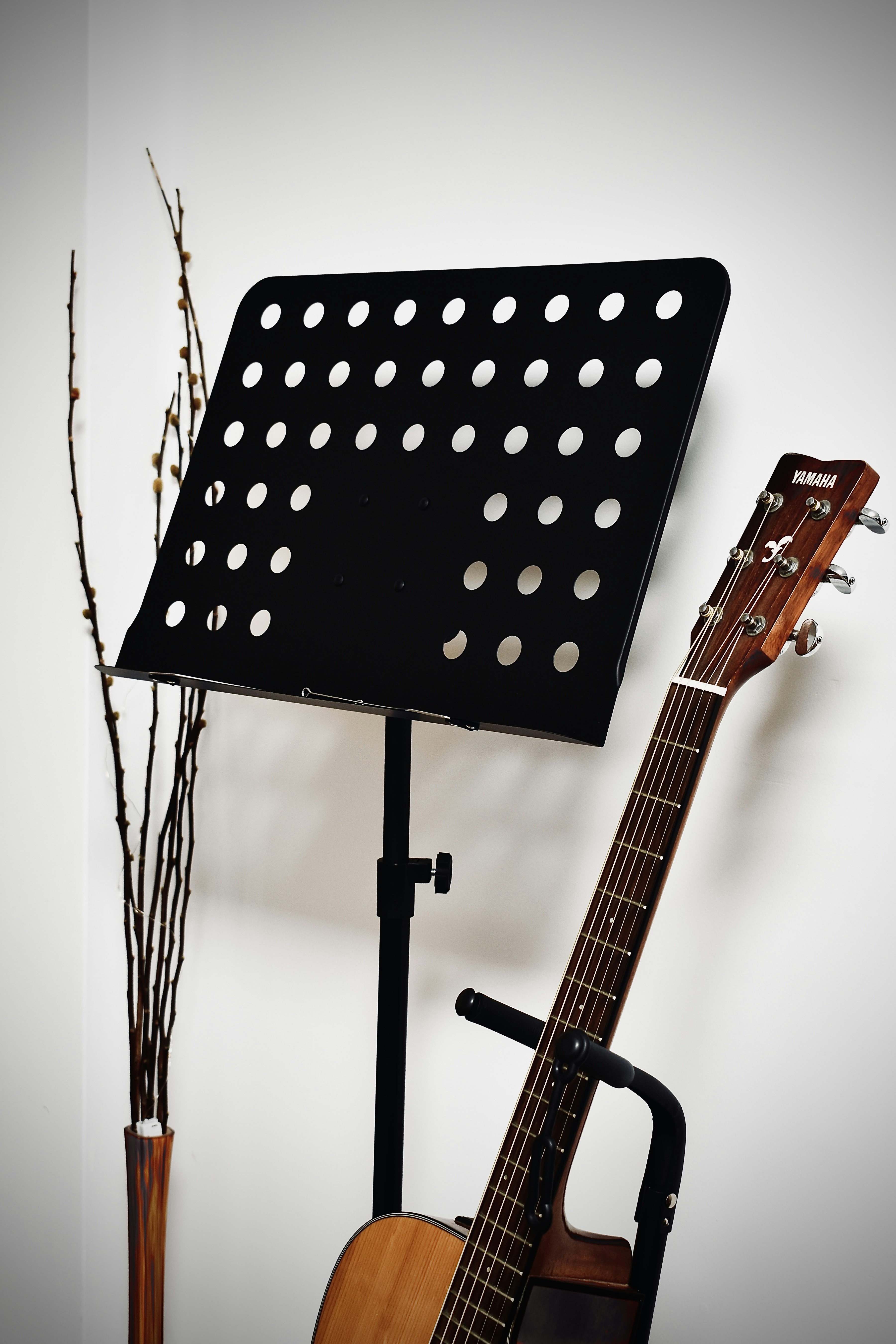 black and white polka dot textile