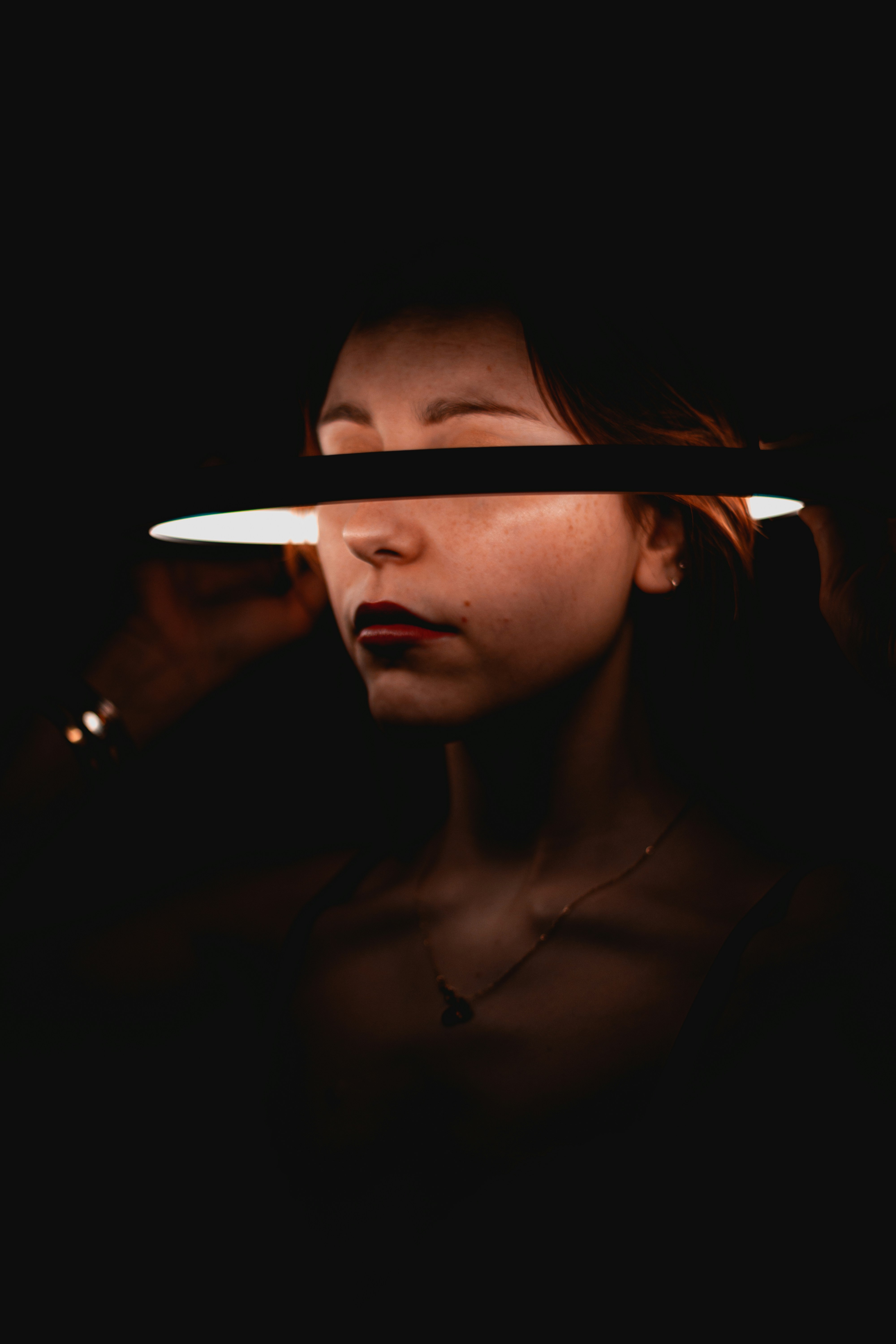 Rim of Light: A Veil Across the Quiet Face