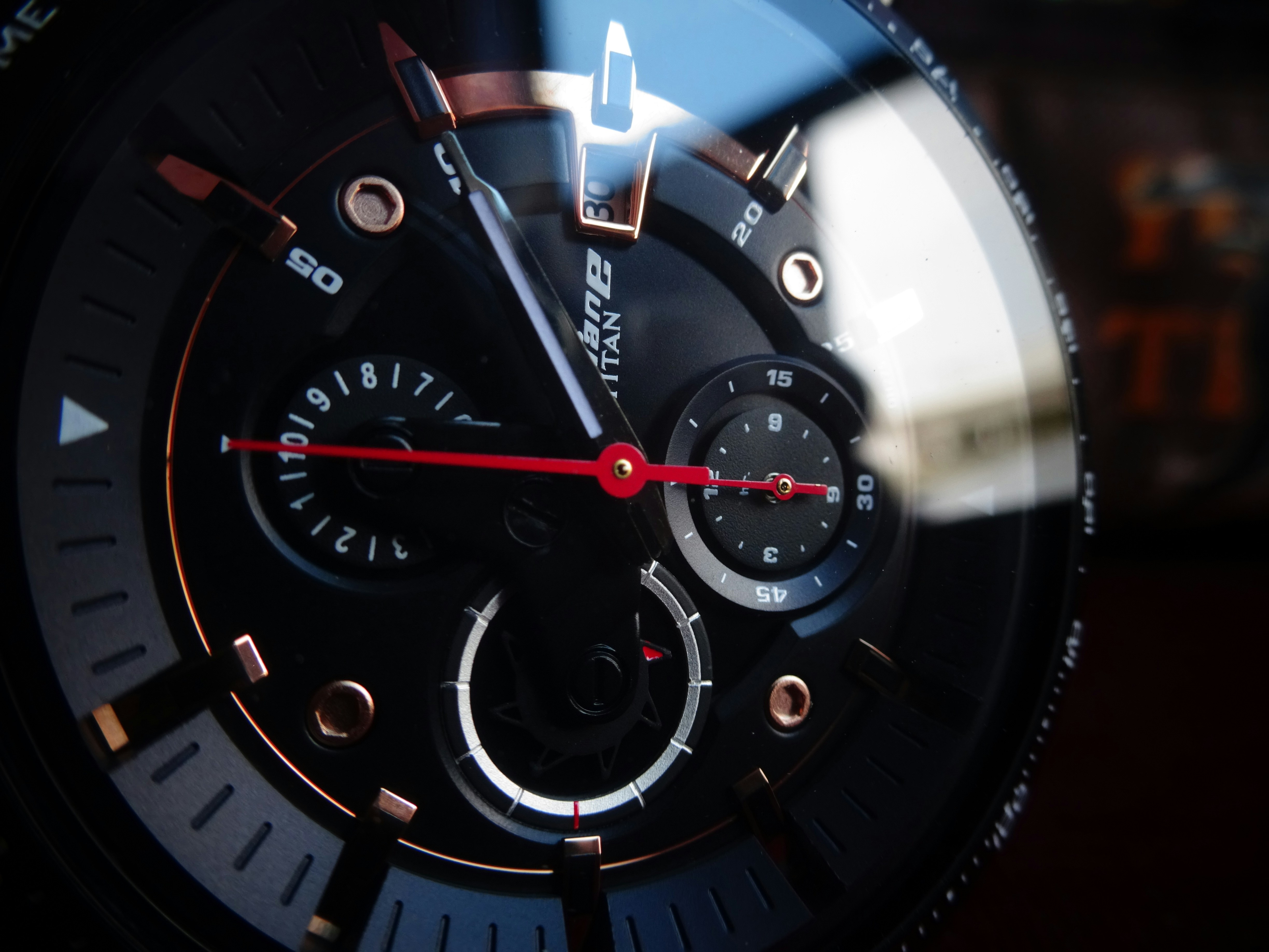 Black and blue analog speedometer photo – Free Photography camera Image ...