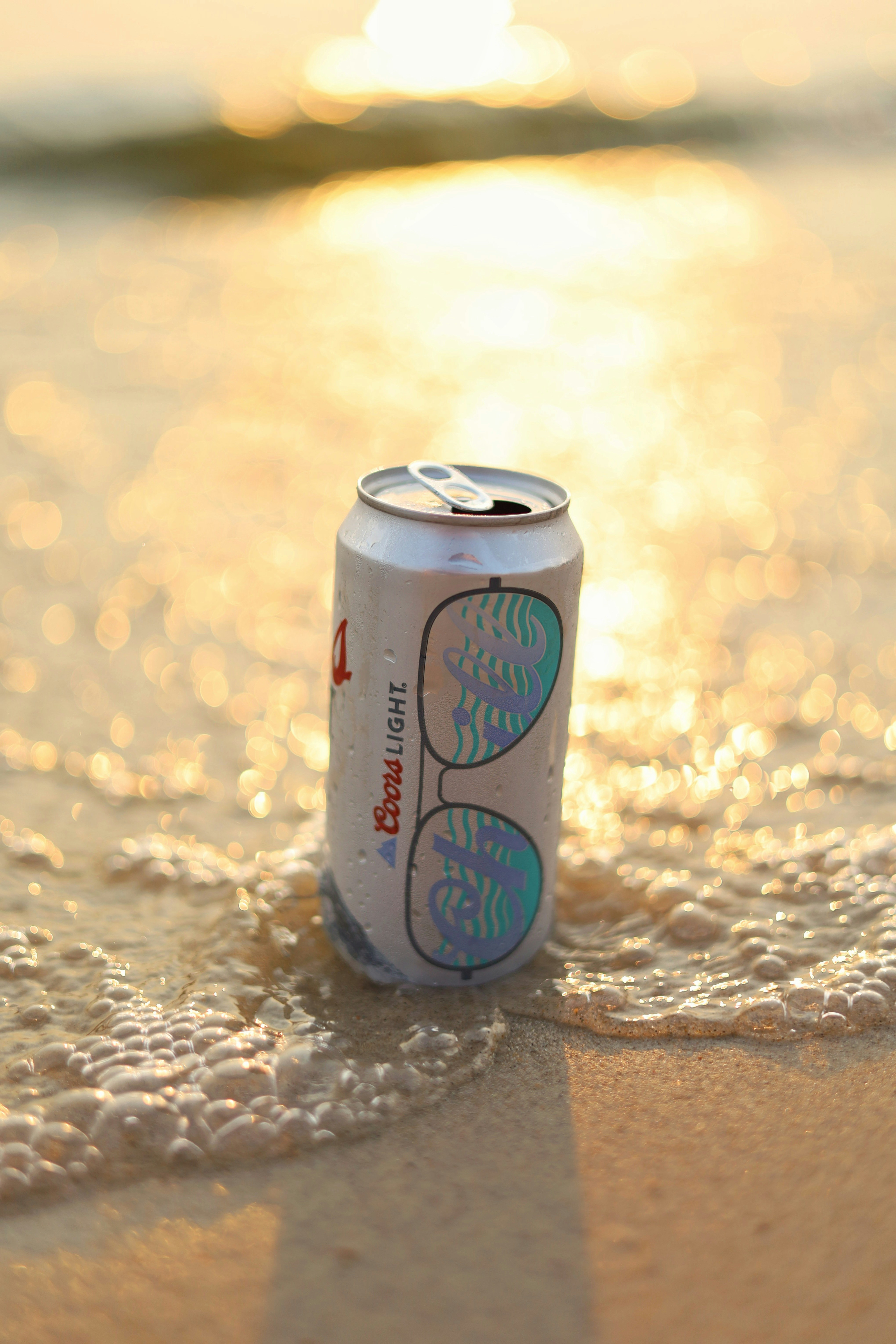 Chillin' by the Shore: A Refreshing Moment