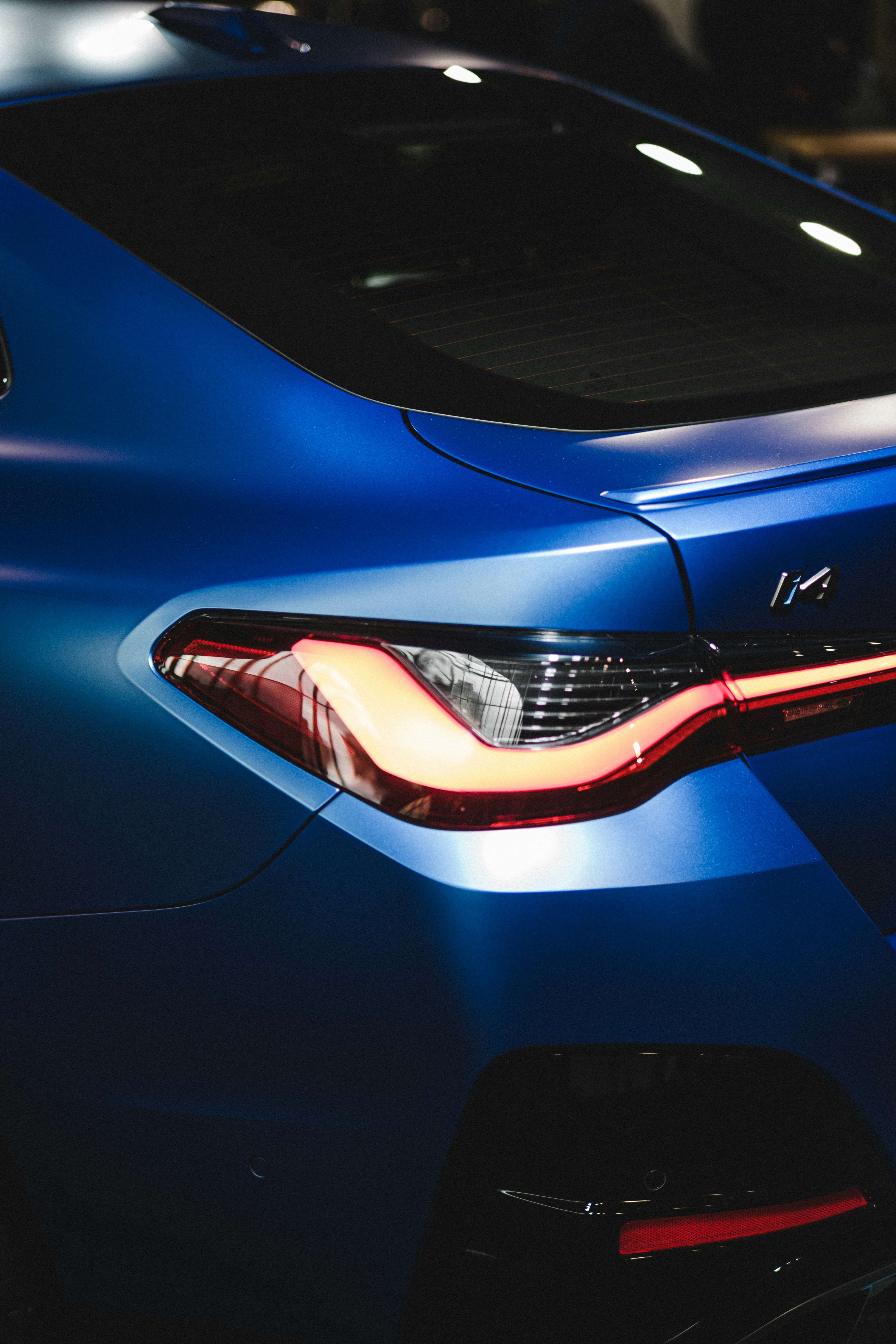 Red car with blue and white light photo – Free Car Image on Unsplash