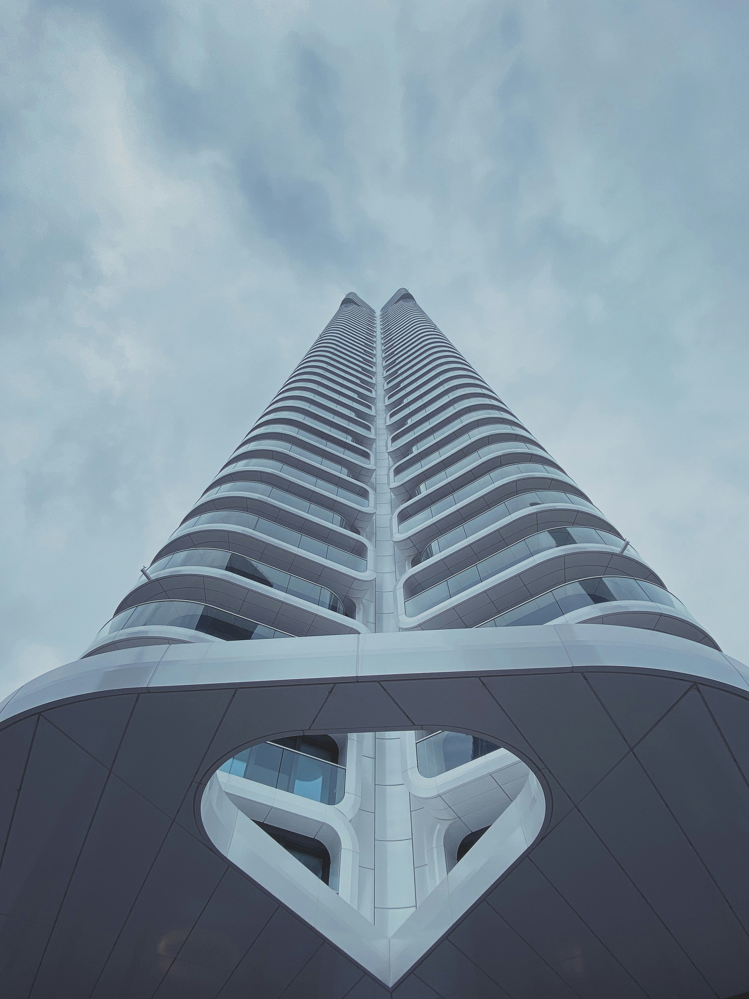 Modern Building in Frankfurt am Main, Germany