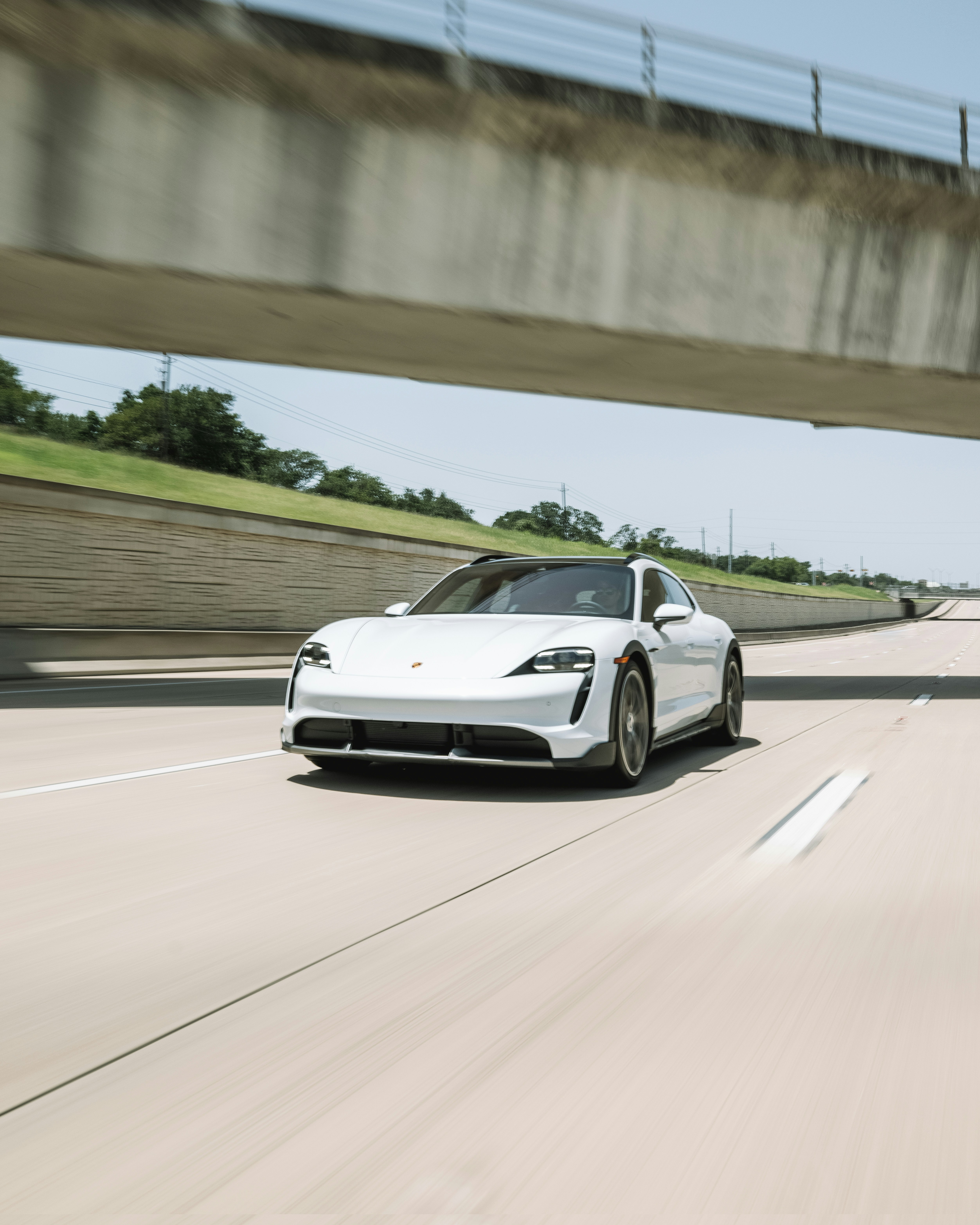 White porsche 911 on road during daytime photo – Free Porsche taycan ...
