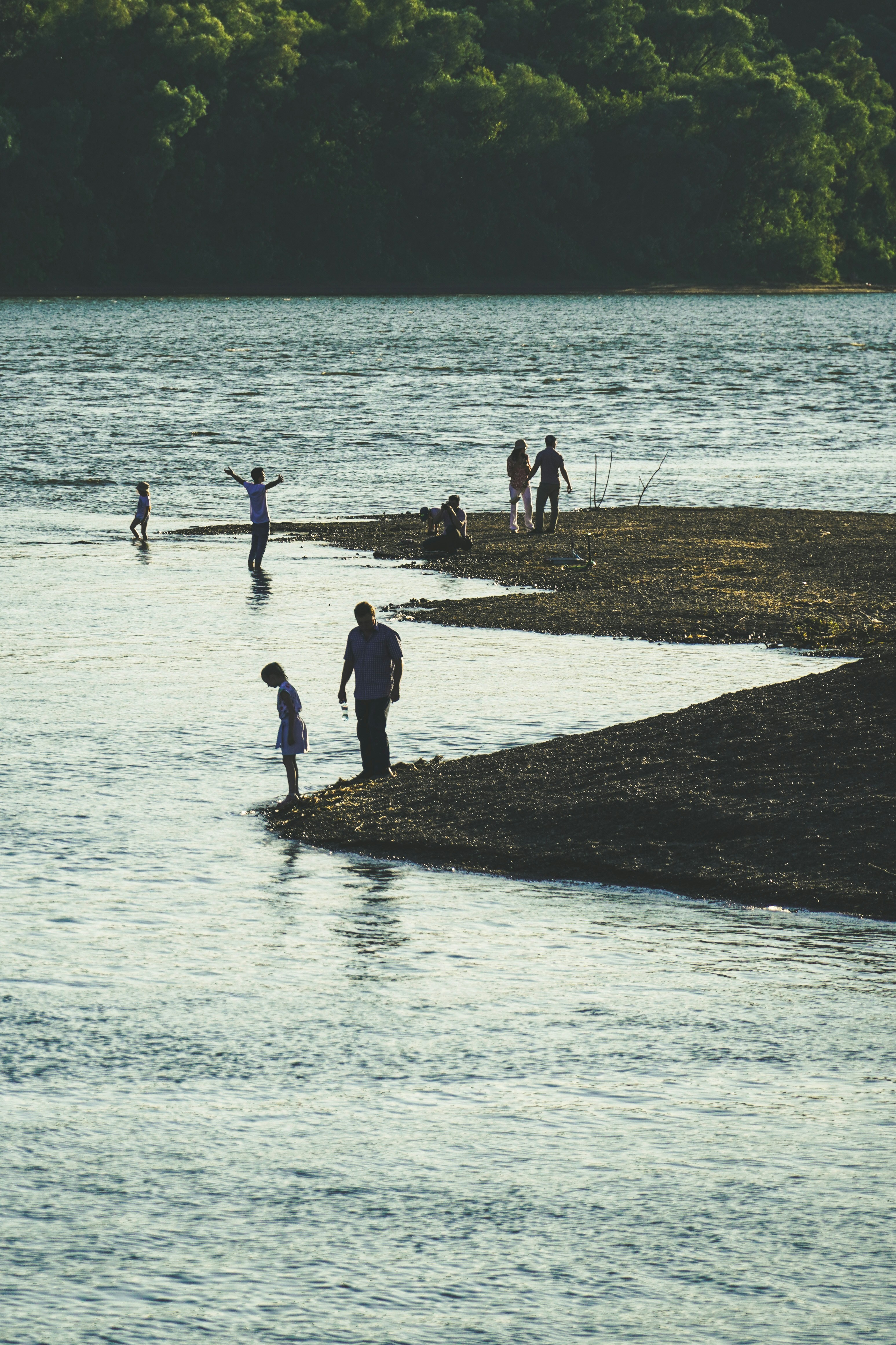 Edge of the Water: A Family Pause on a Shingle Shore