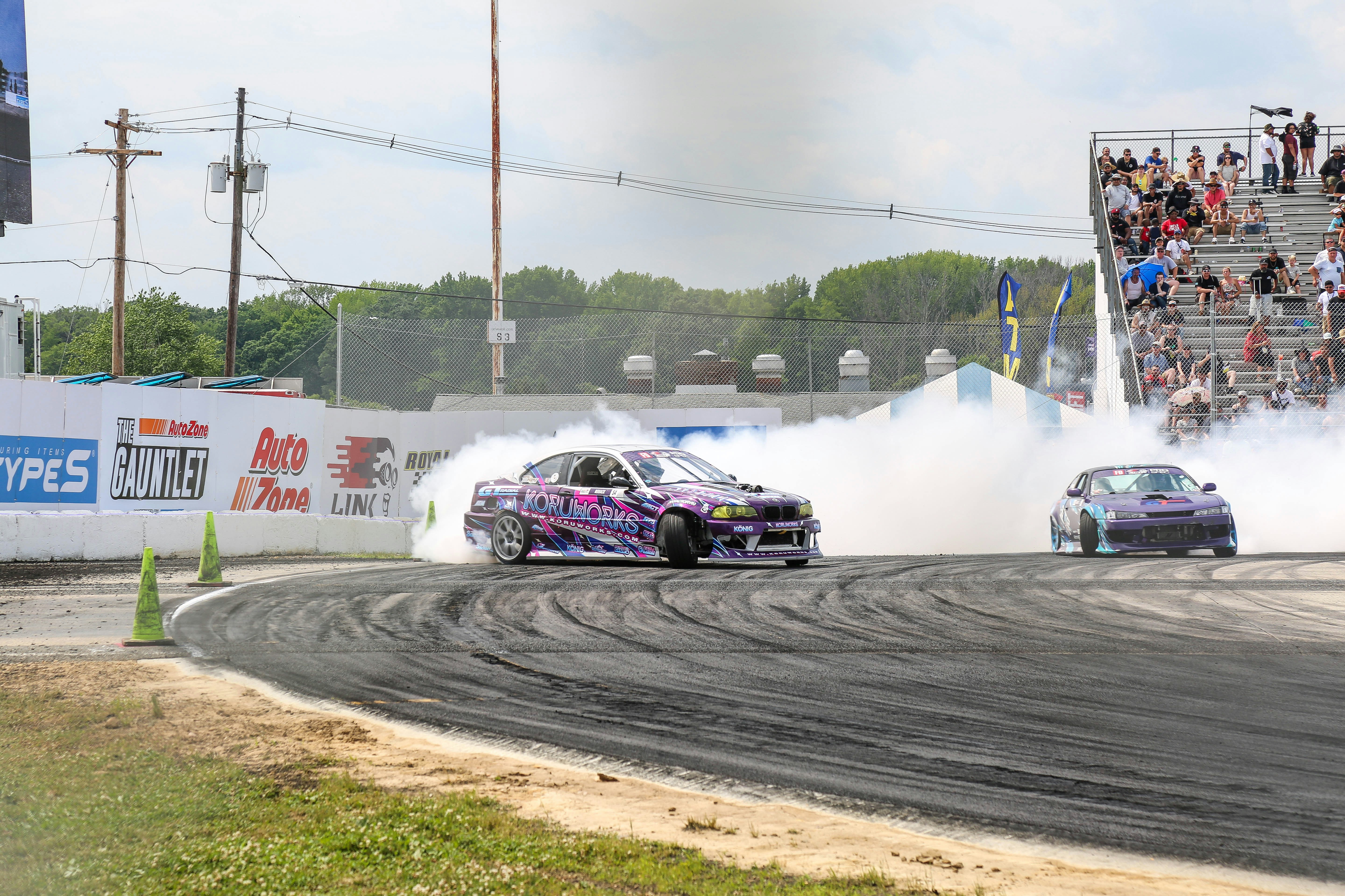 White and red racing car on track during daytime photo – Free ...