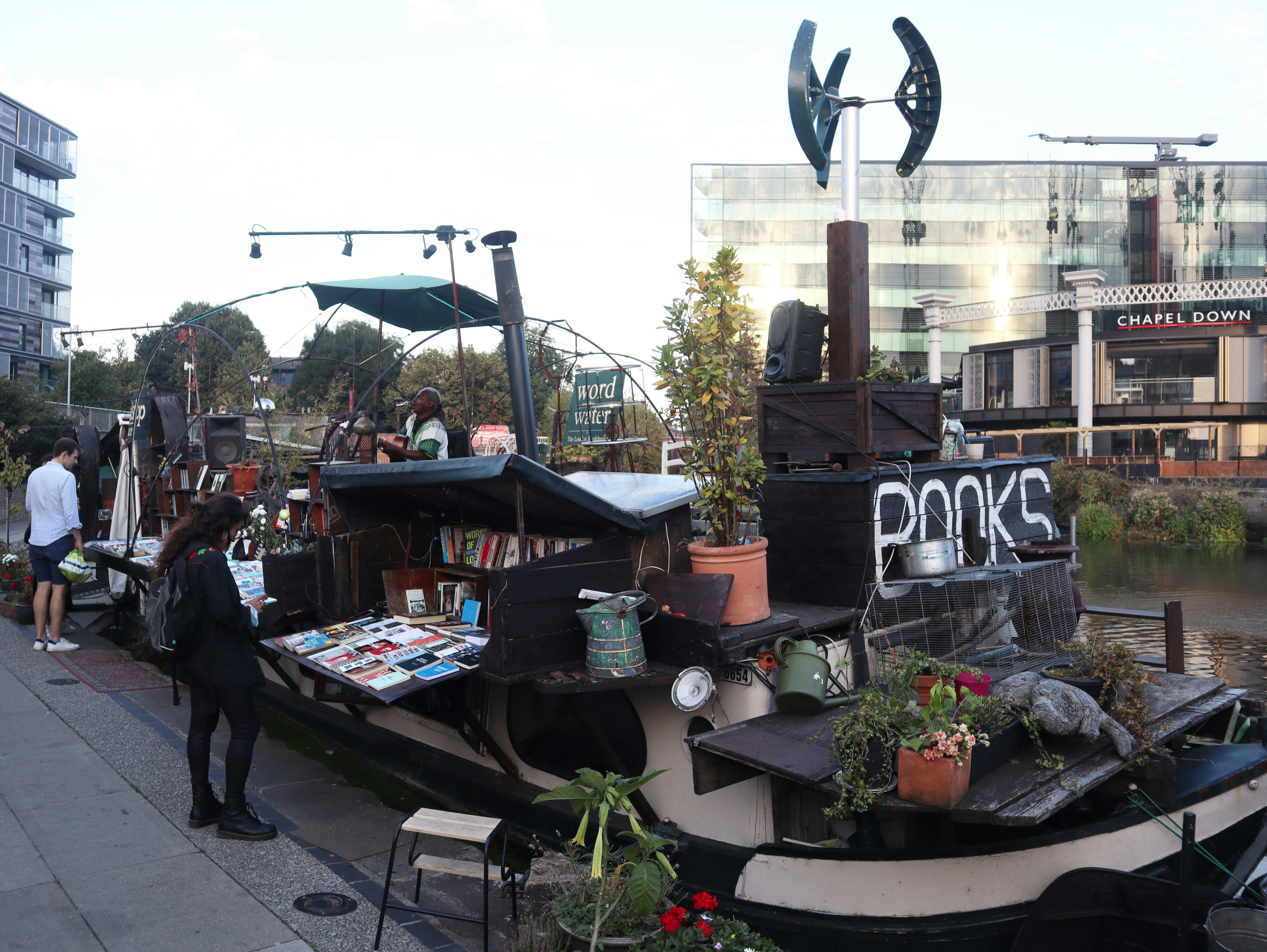 Floating Bookstore on the City Canal