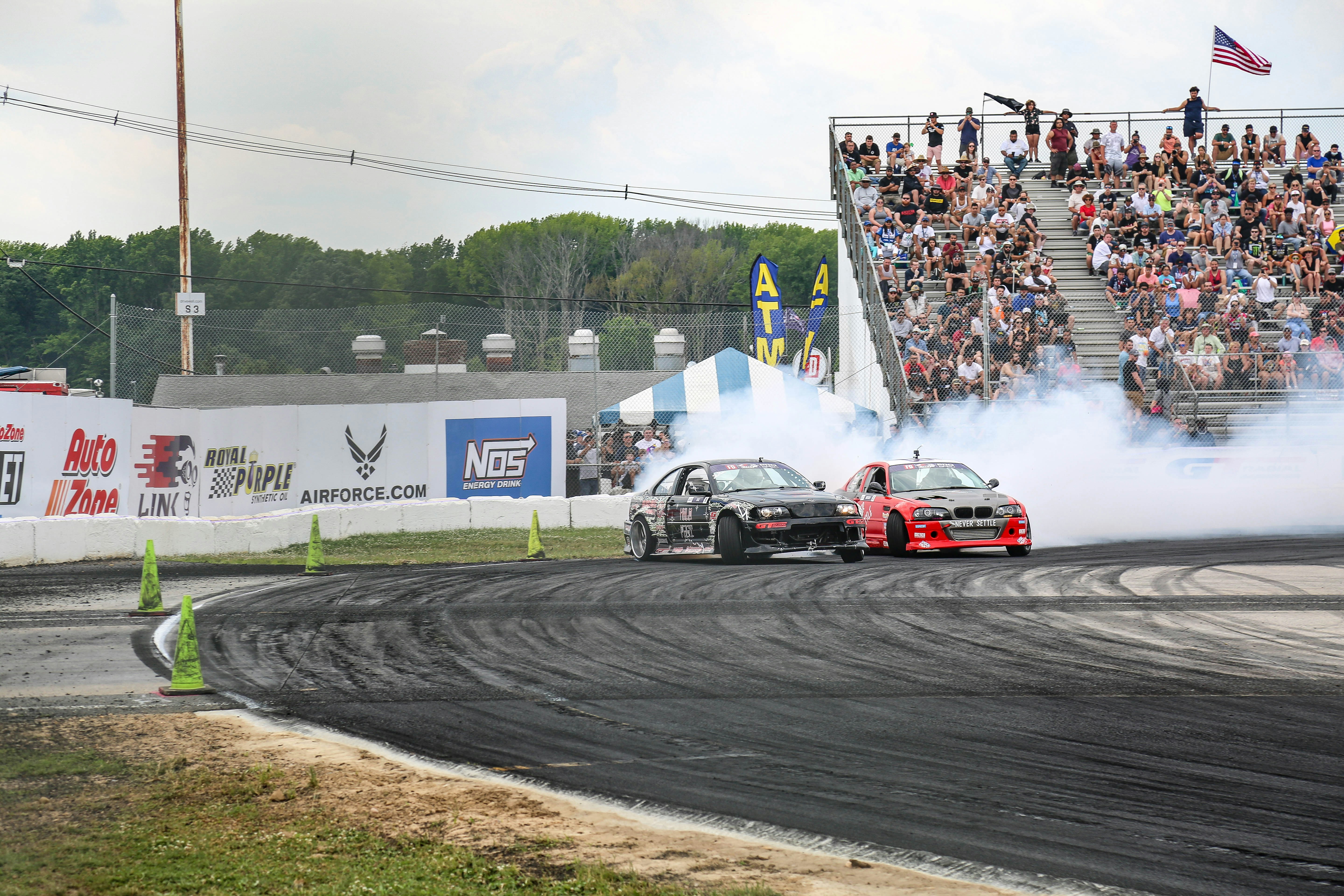 Red and white formula 1 racing car on track during daytime photo – Free ...